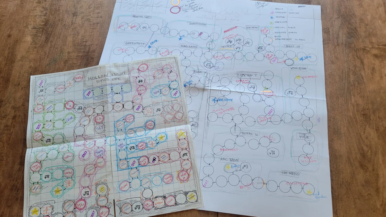 Hollow Knight - unofficial board game — Ditto Grain