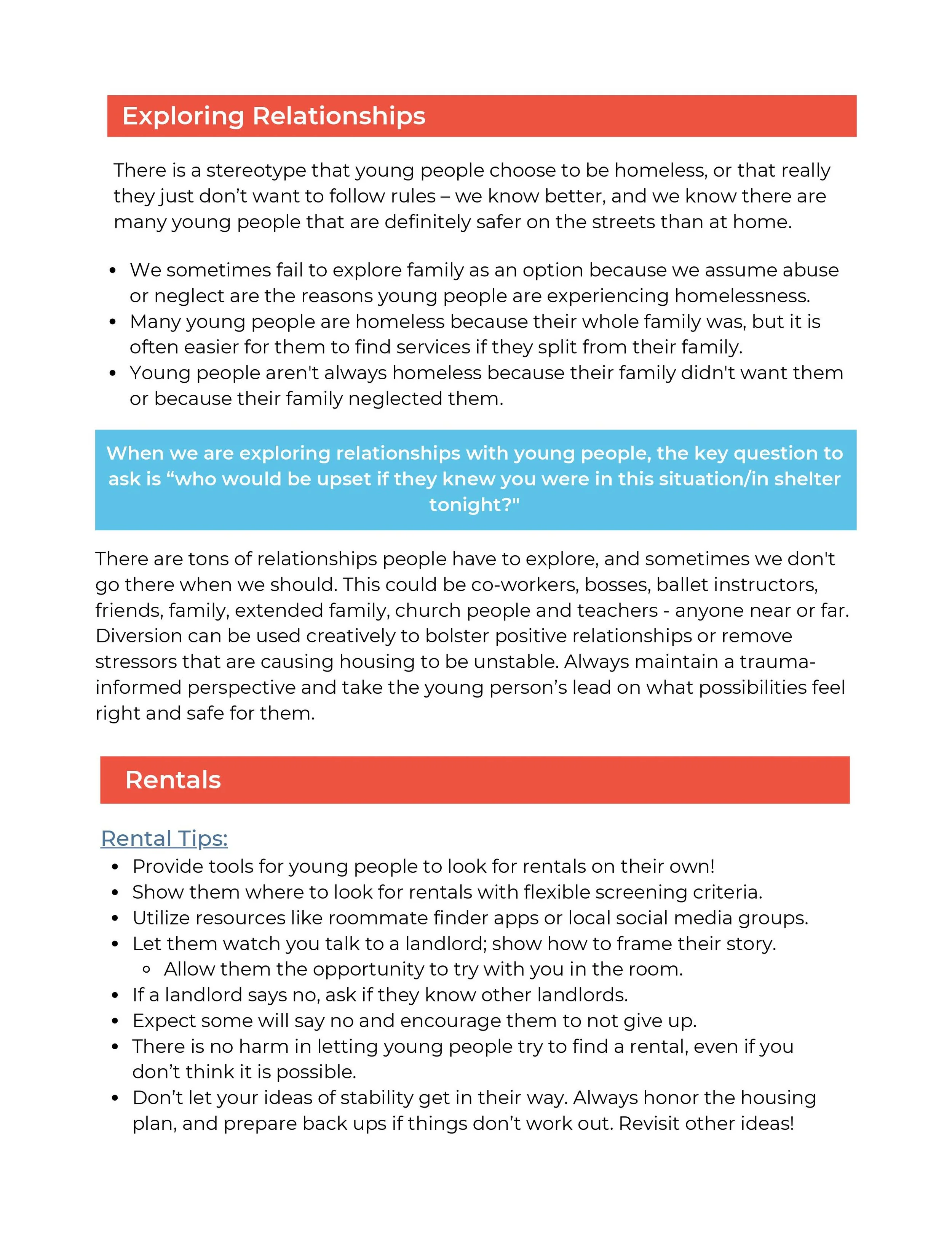 Diversion Tips and Best Practices — ACI Resource Hub