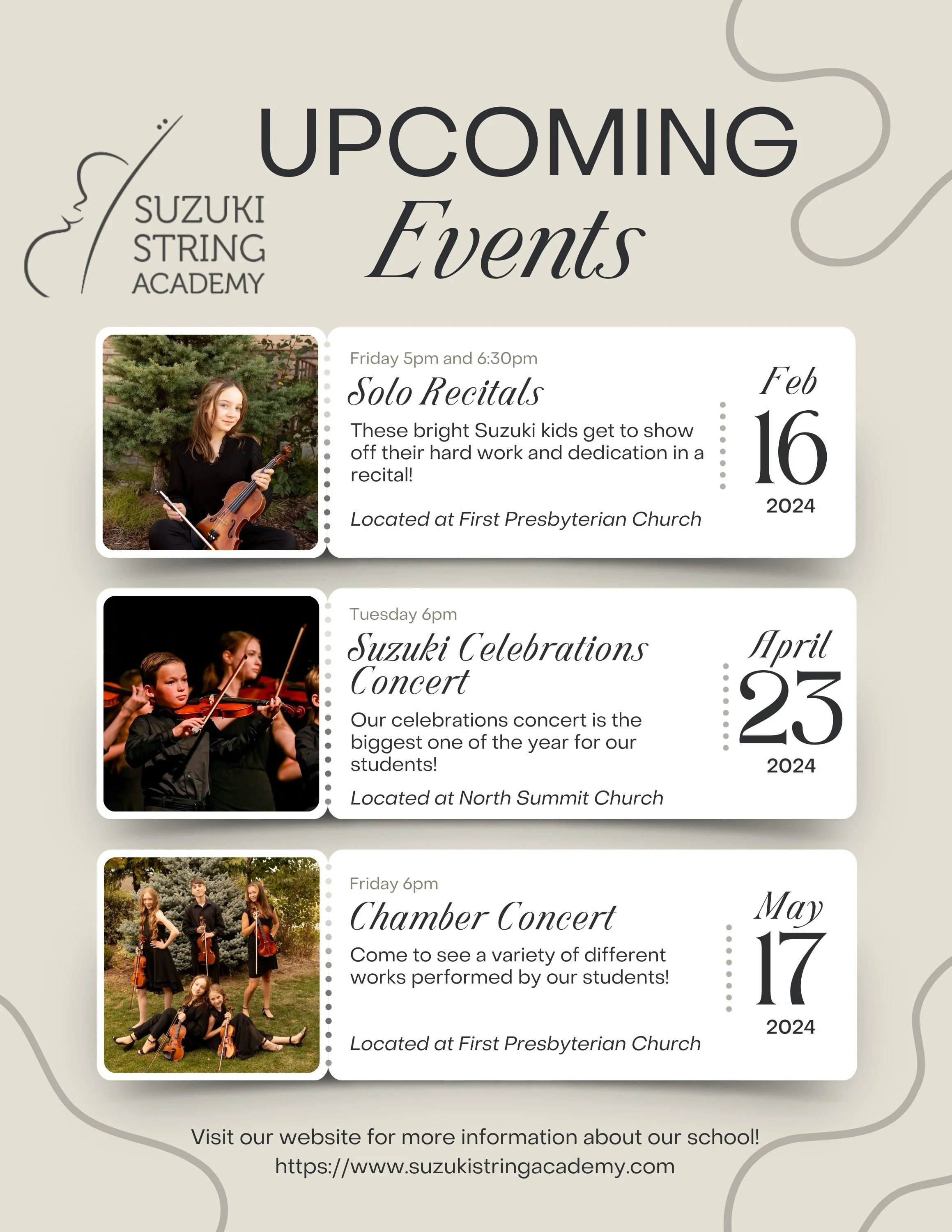 Events — Suzuki String Academy