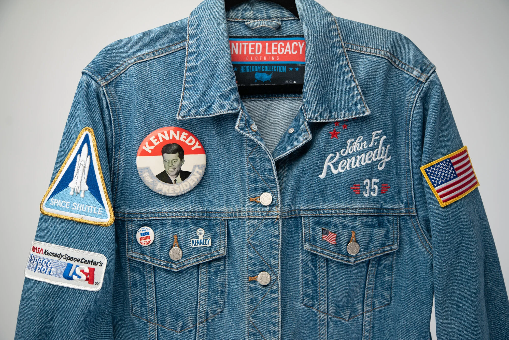 JFK 8 L - Campaign Jacket - Heirloom Collection — United Legacy Clothing
