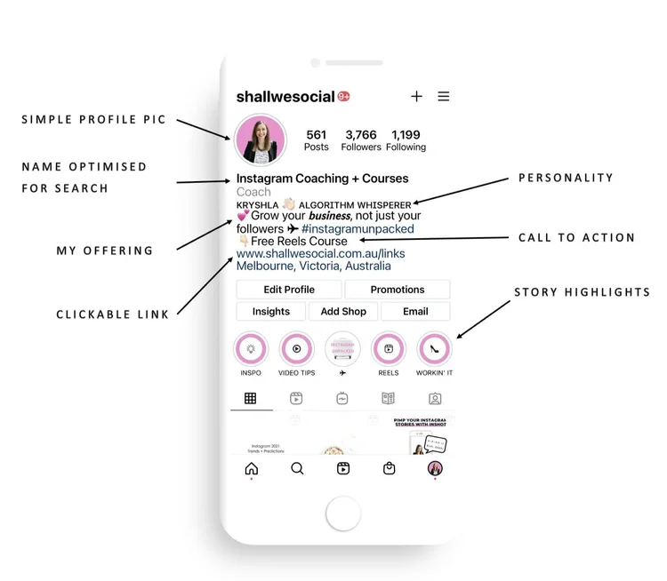 5 Things You Need in Your Instagram Profile — Shall We Social