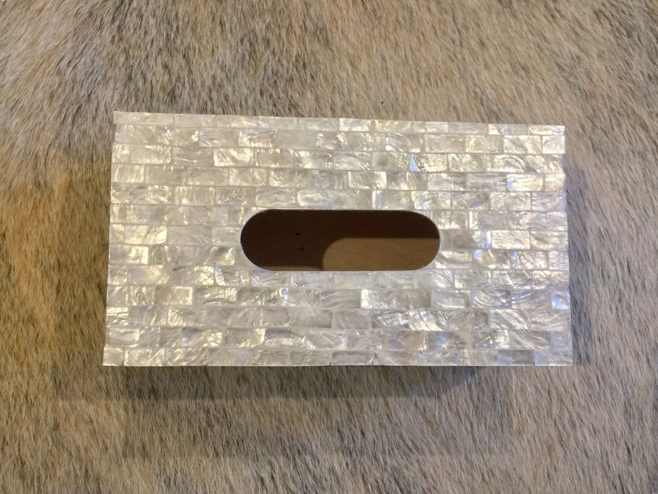 Pearl Inlay Tissue Box — HH Collective | Create Your Own Happiness