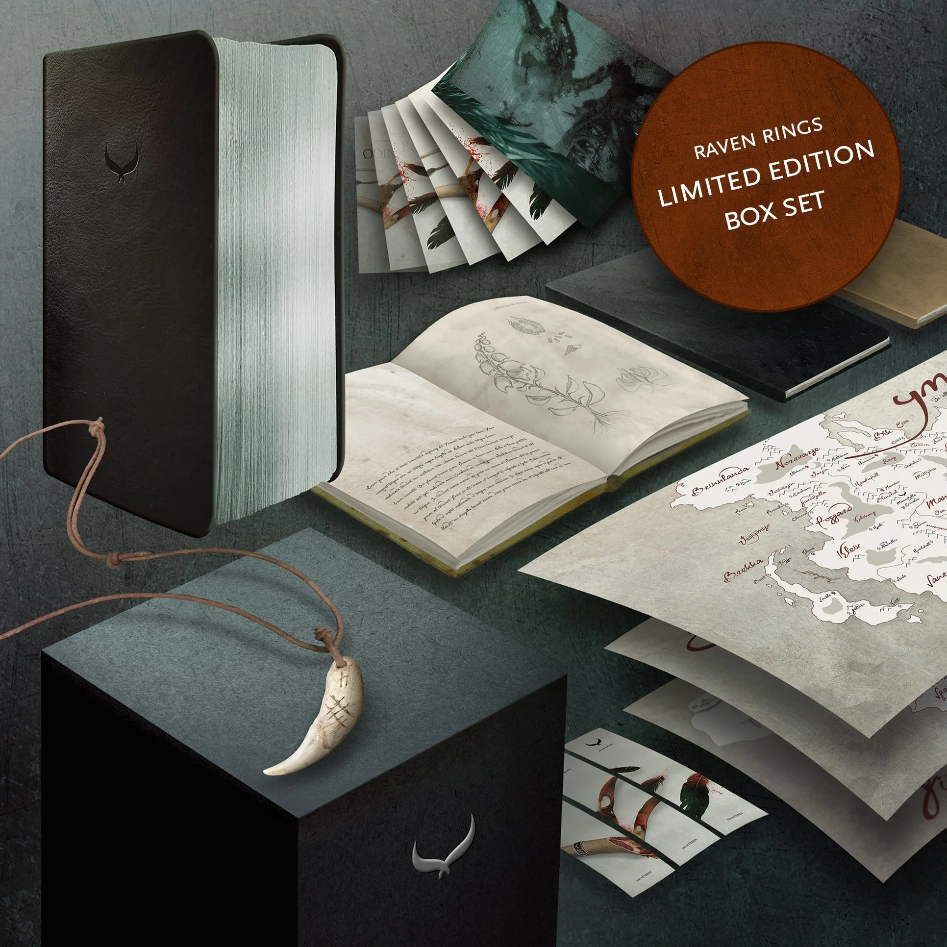 The Raven Rings Collector's Box is here! — Siri Pettersen - Fantasy Writer