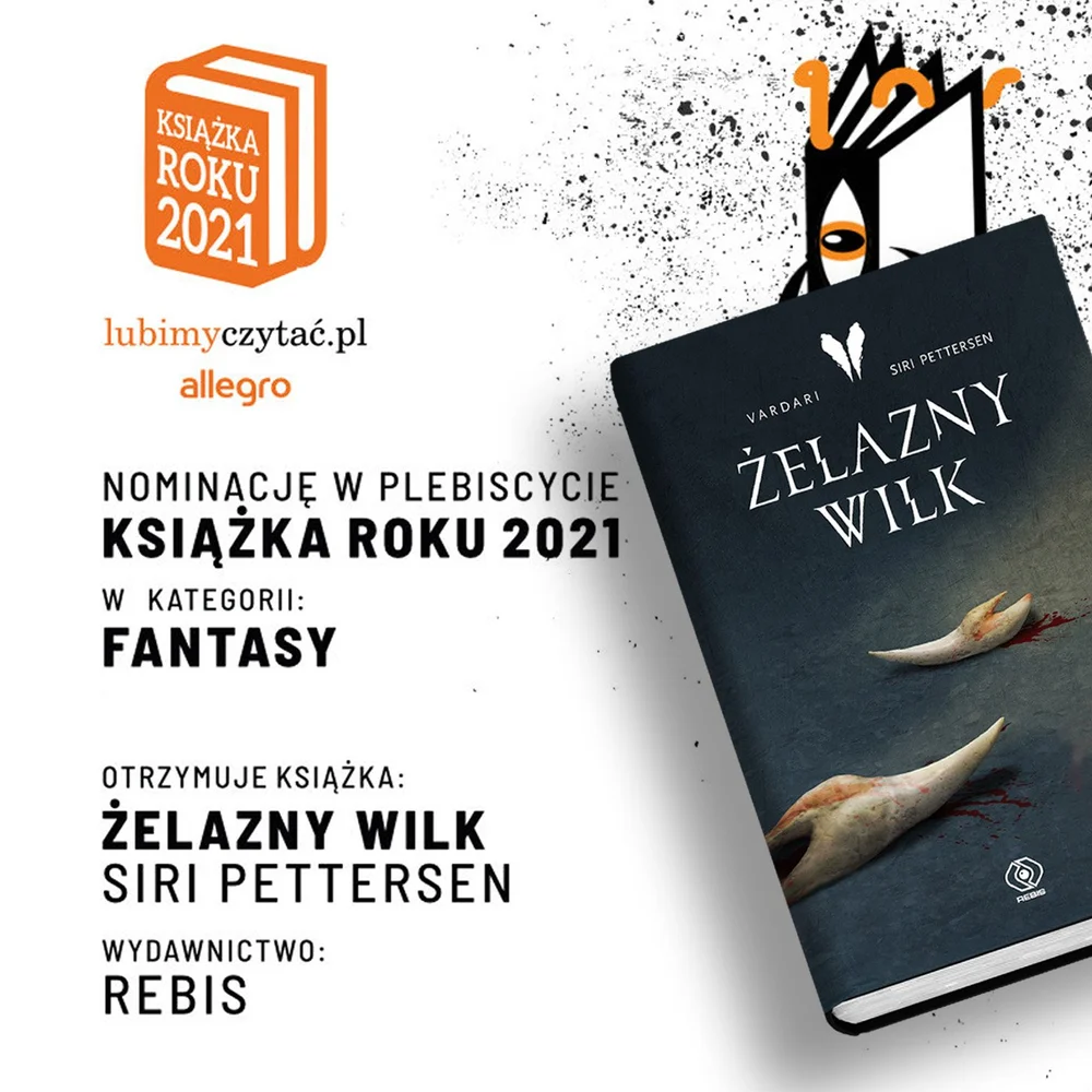 The Iron Wolf is nominated for «fantasy book of the year»! — Siri ...
