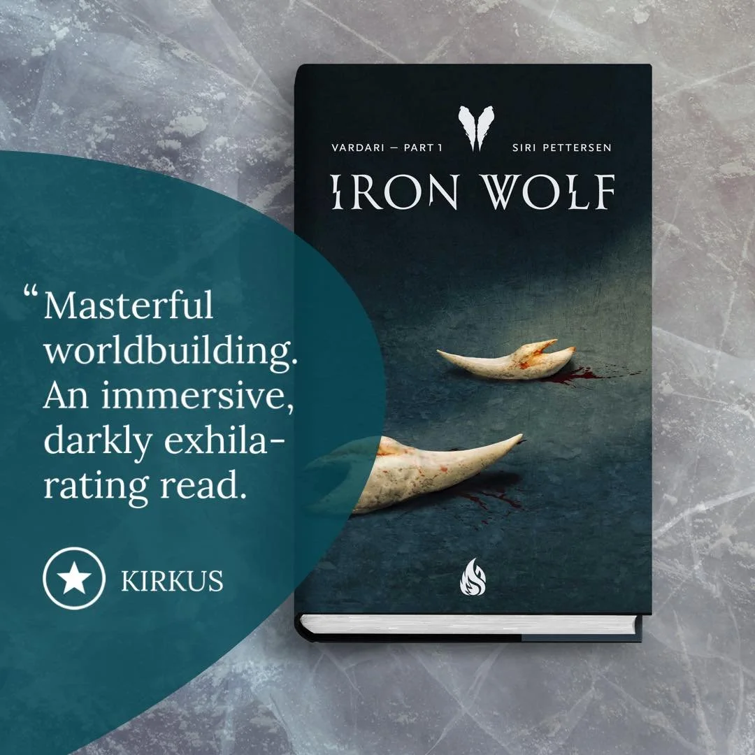 Starred Kirkus Review for IRON WOLF! — Siri Pettersen - Fantasy Writer