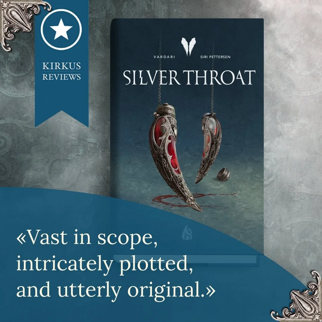 A Kirkus Star for Silver Throat! — Siri Pettersen - Fantasy Writer