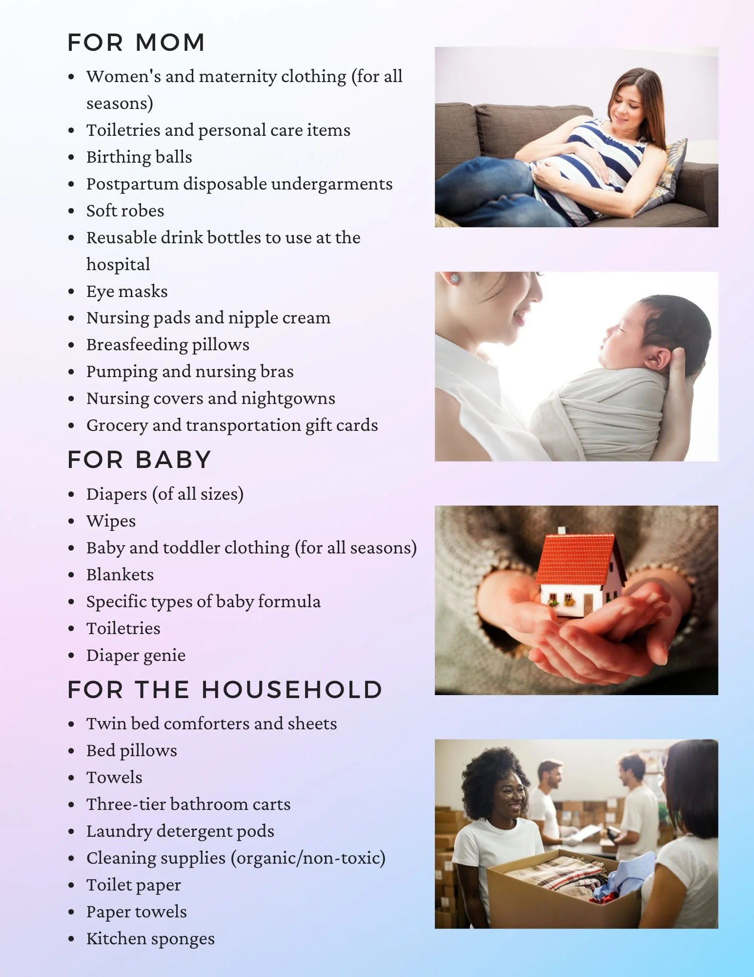 In-Kind Contributions — Mary's Home Maryland
