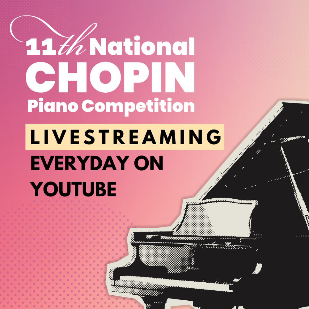 11th National Chopin Piano Competition Livestream — Chopin Foundation ...