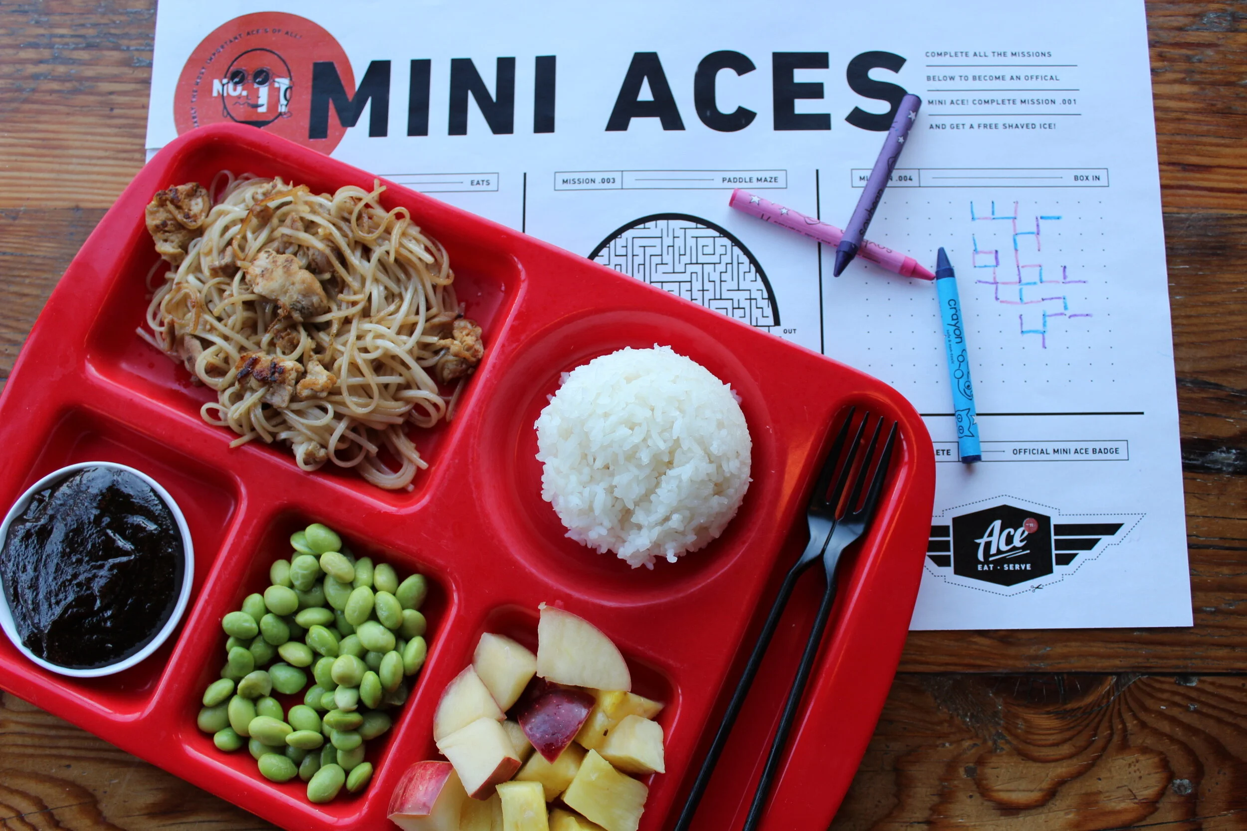 Kid's Menu — Ace Eat Serve