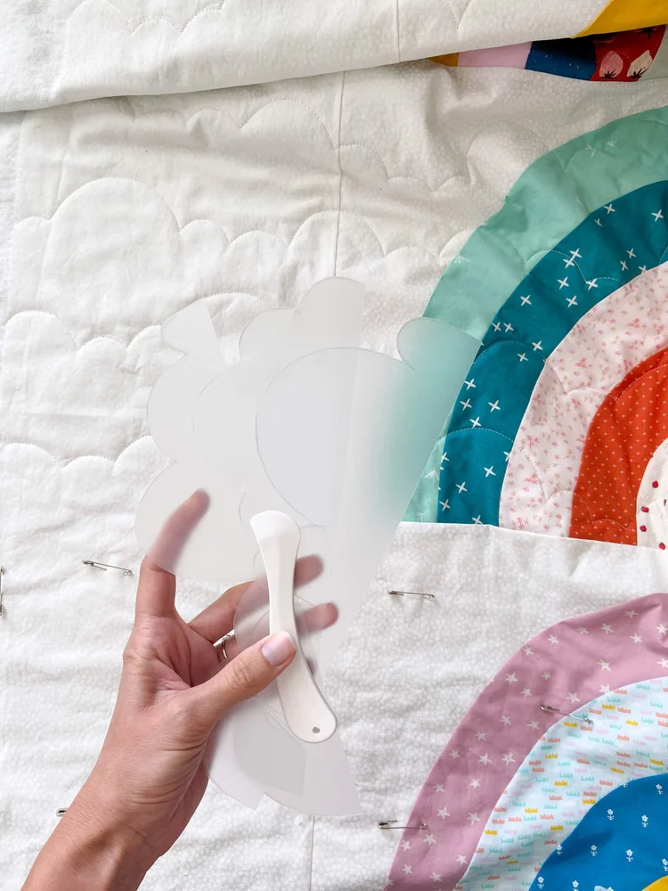 Cloud Quilt Templates for Free Motion Quilting — Megan Collins Quilt Design