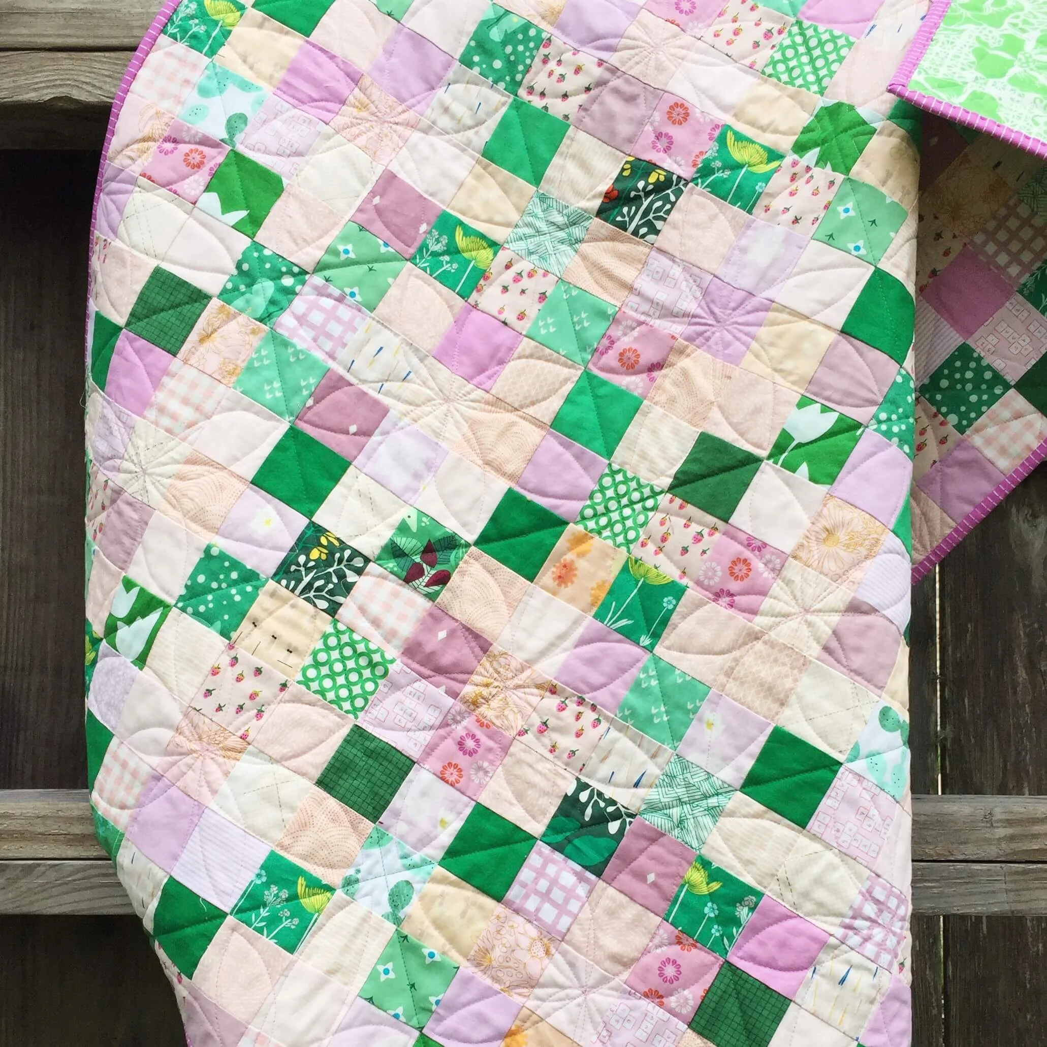Scrappy Irish Chain Quilt and Tutorial — Megan Collins Quilt Design