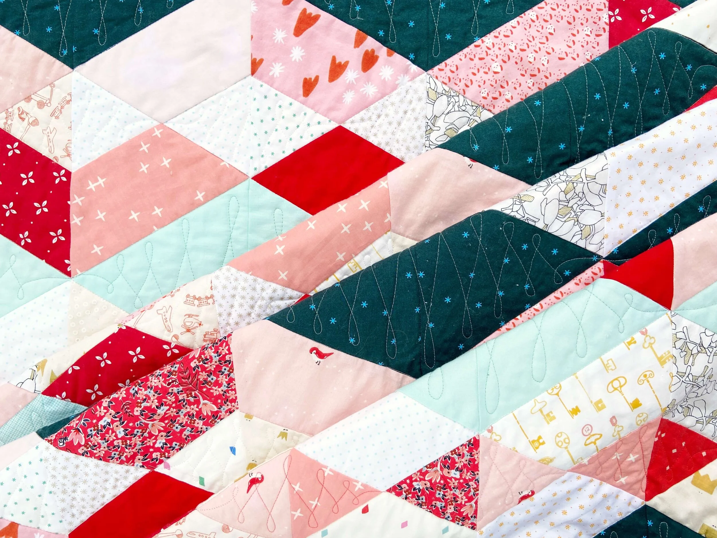 Garland Quilt — Megan Collins Quilt Design