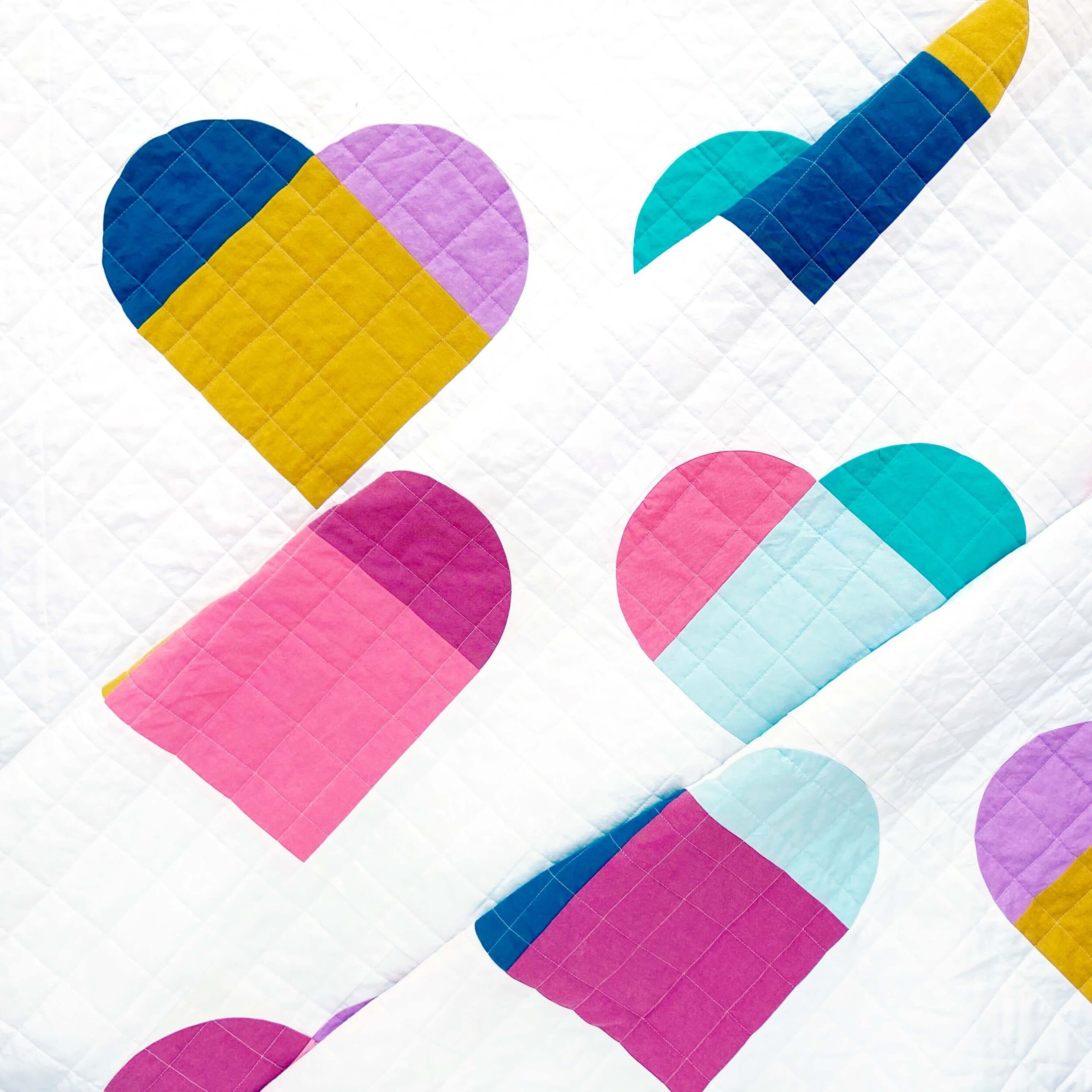 Love & Stitches Quilt Pattern — Megan Collins Quilt Design