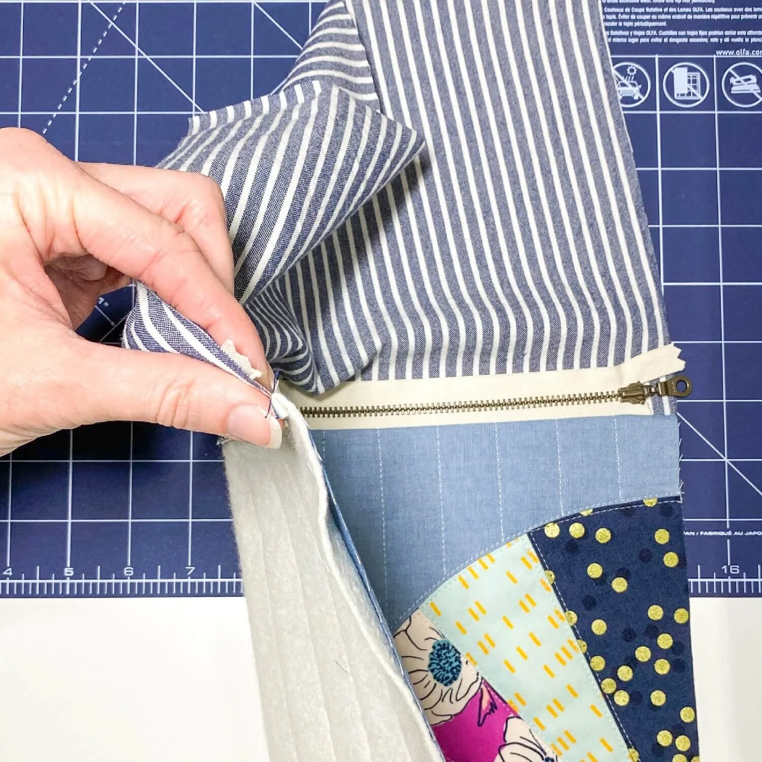 Making a Pouch with Erin @limabeanloves — Megan Collins