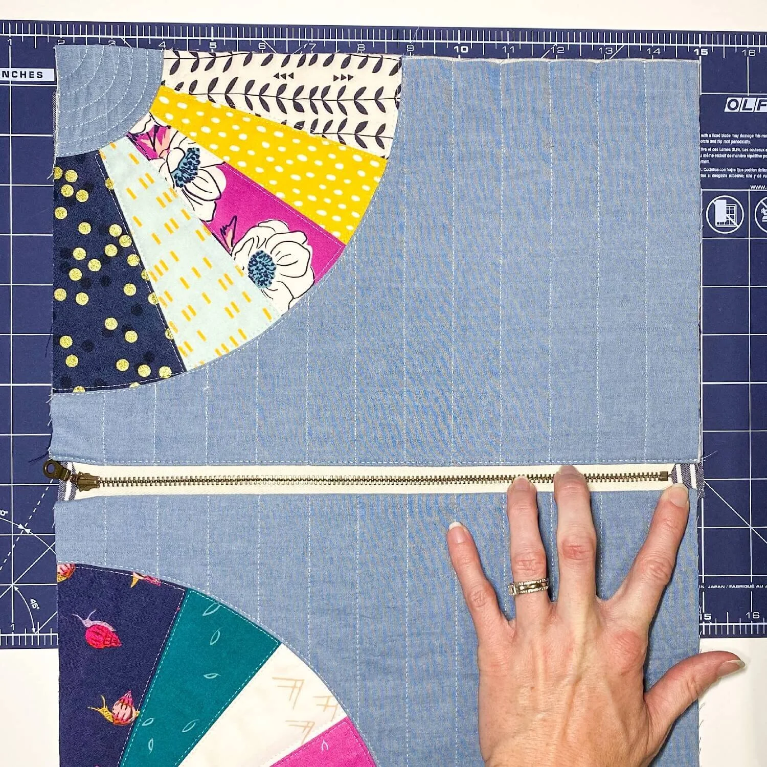 Making a Pouch with Erin @limabeanloves — Megan Collins