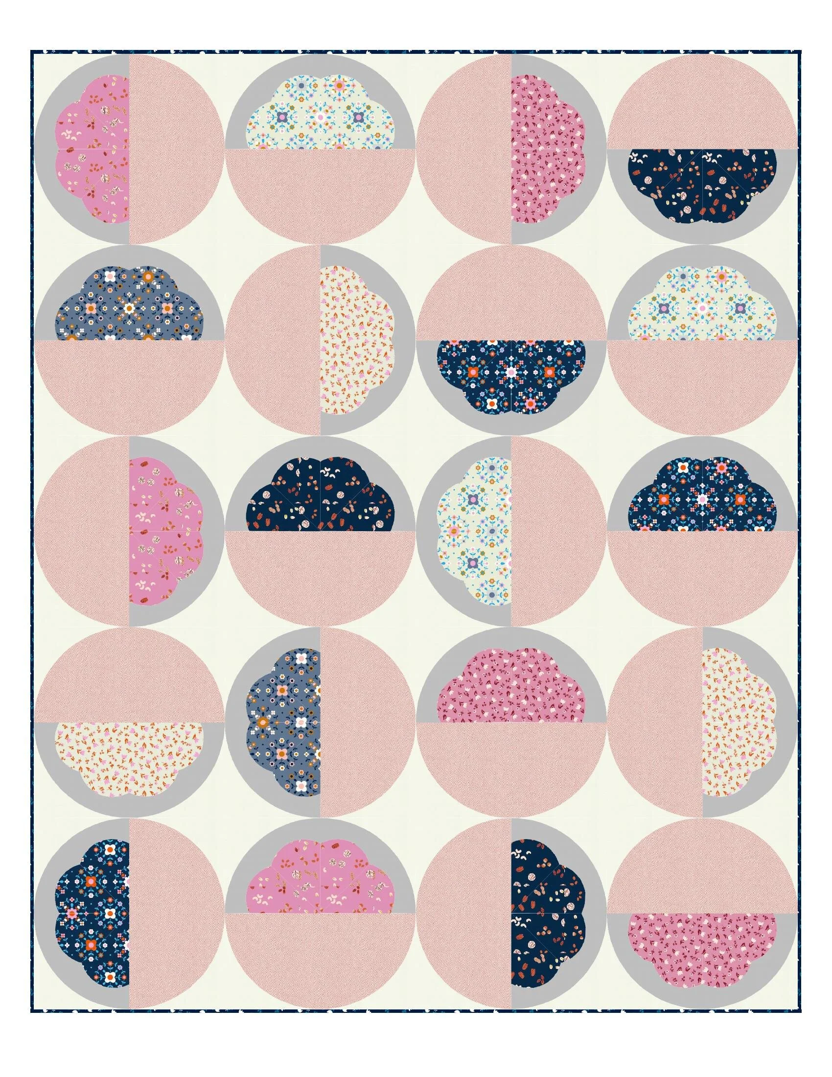 Blossom and Bloom Quilt Pattern — Megan Collins
