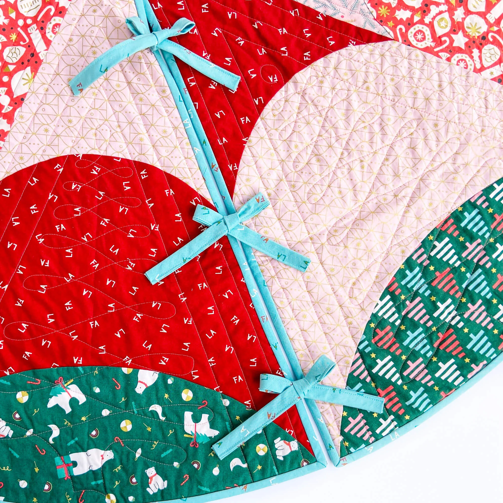 Making a Brightest Star Tree Skirt with Fat Quarters — Megan Collins