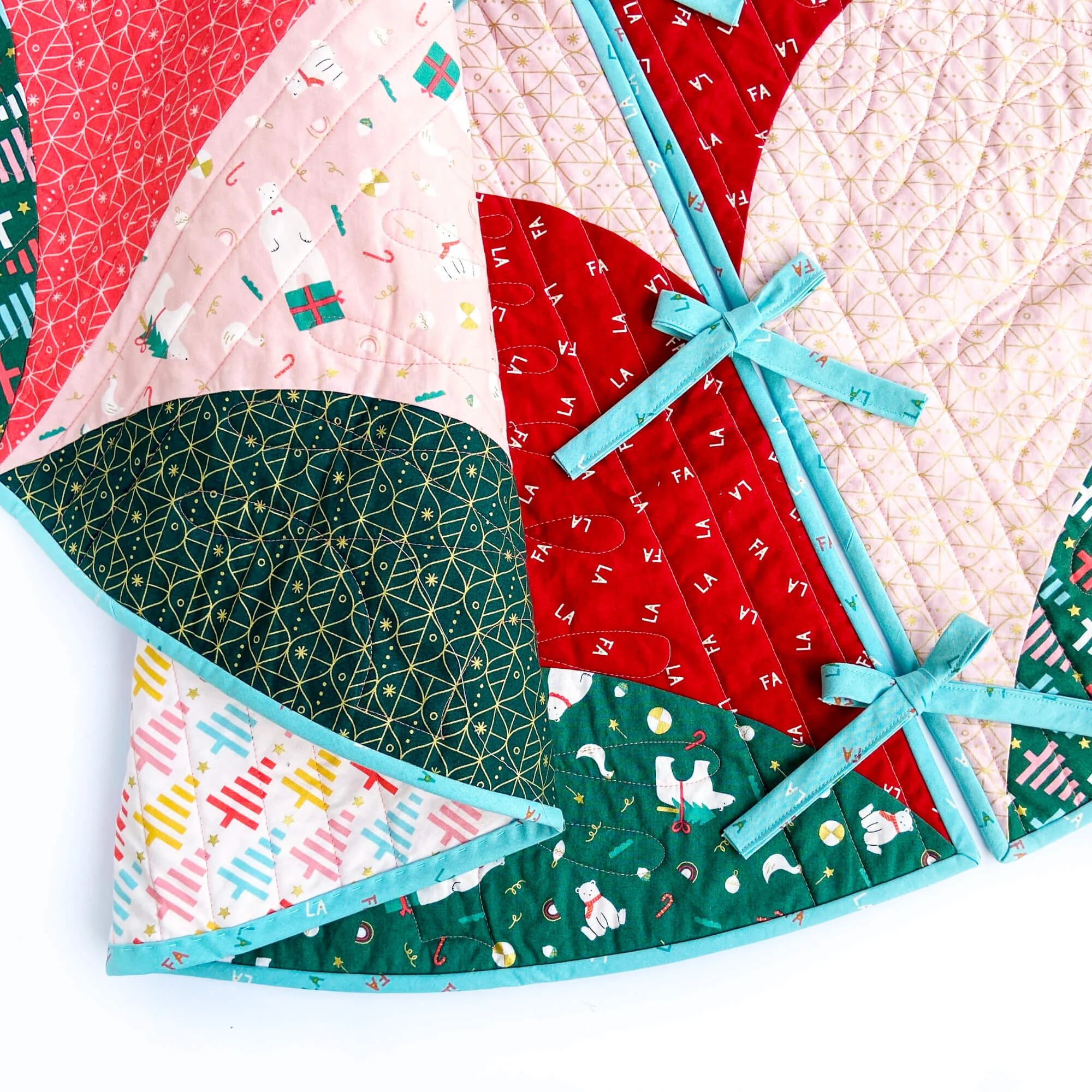 Making a Brightest Star Tree Skirt with Fat Quarters — Megan Collins