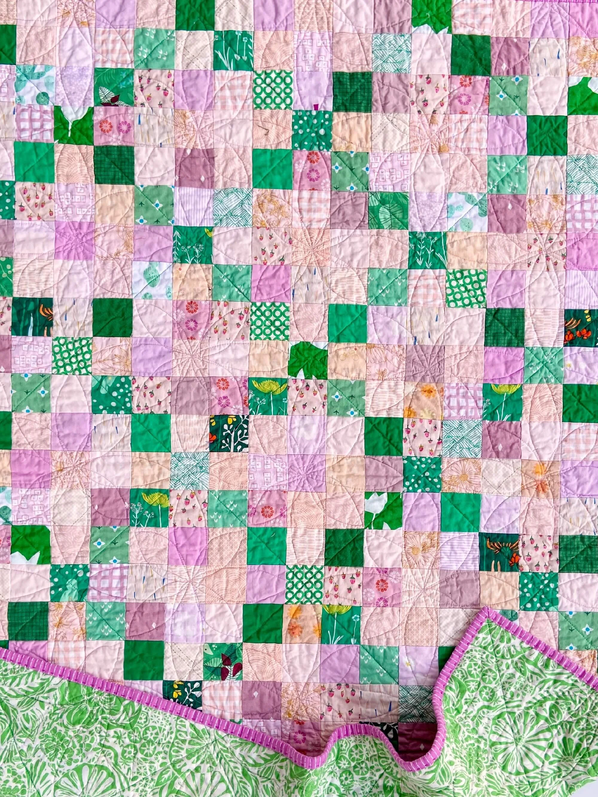 Scrappy Irish Chain Quilt and Tutorial — Megan Collins Quilt Design