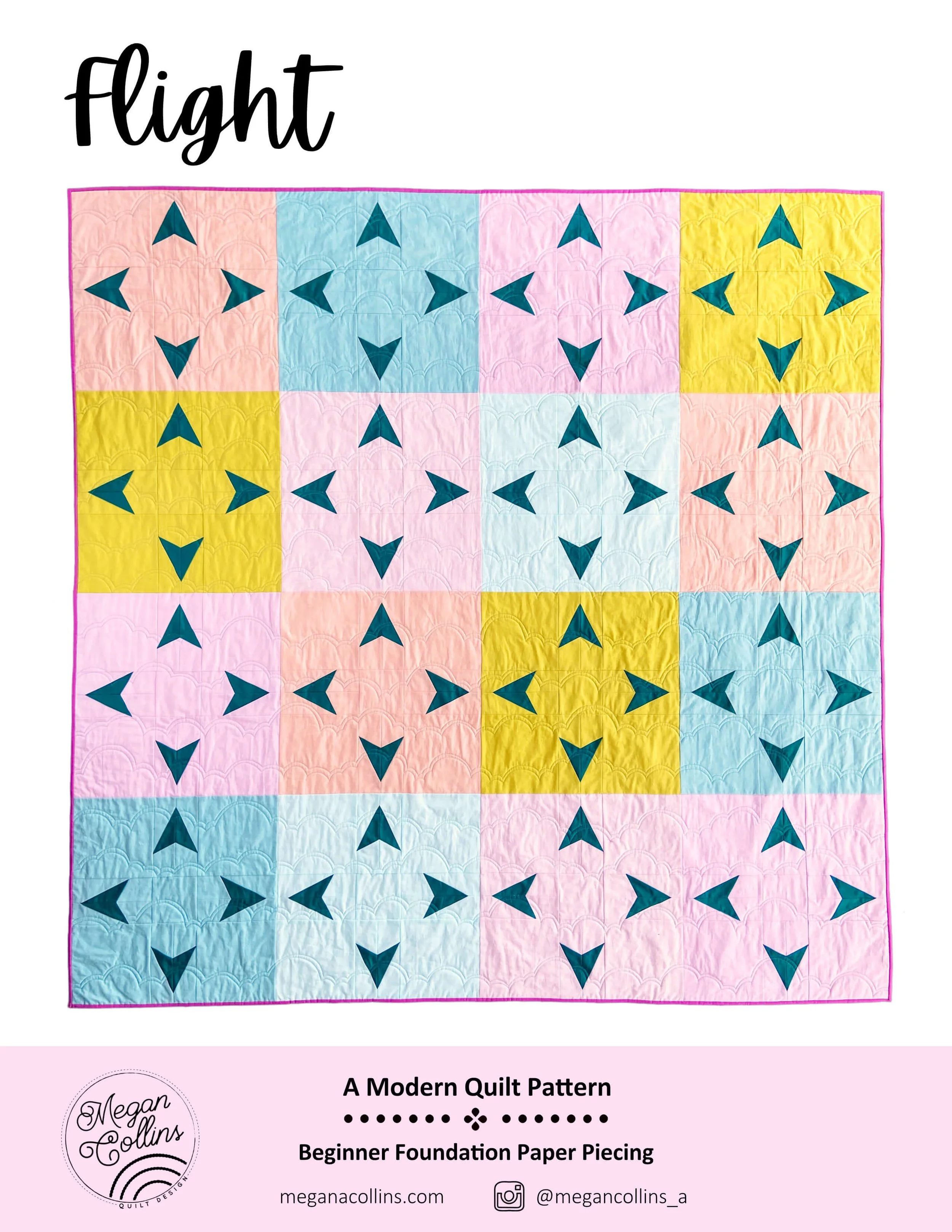 Cloud Quilt Templates for Free Motion Quilting — Megan Collins