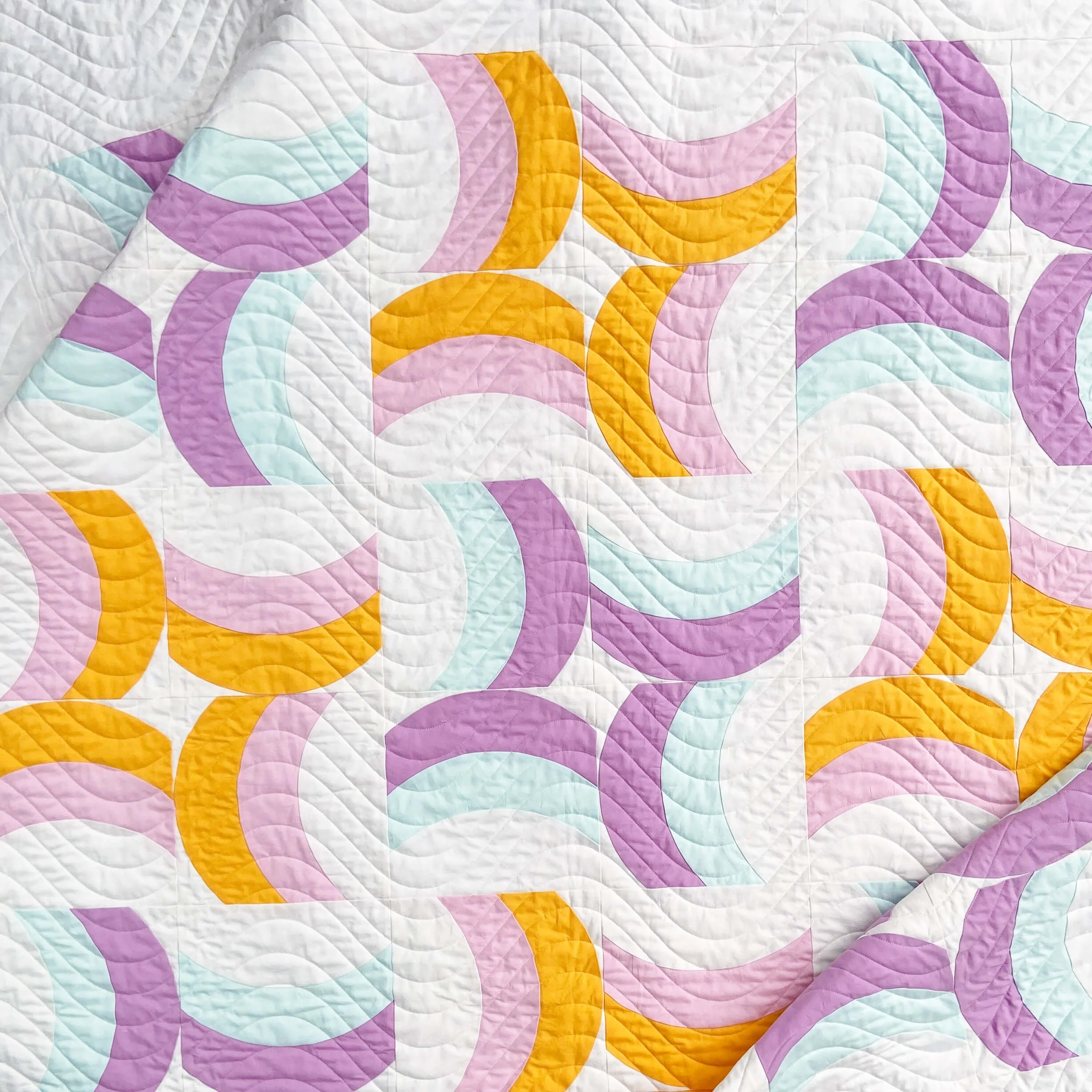 Wave Quilt Pattern — Megan Collins Quilt Design