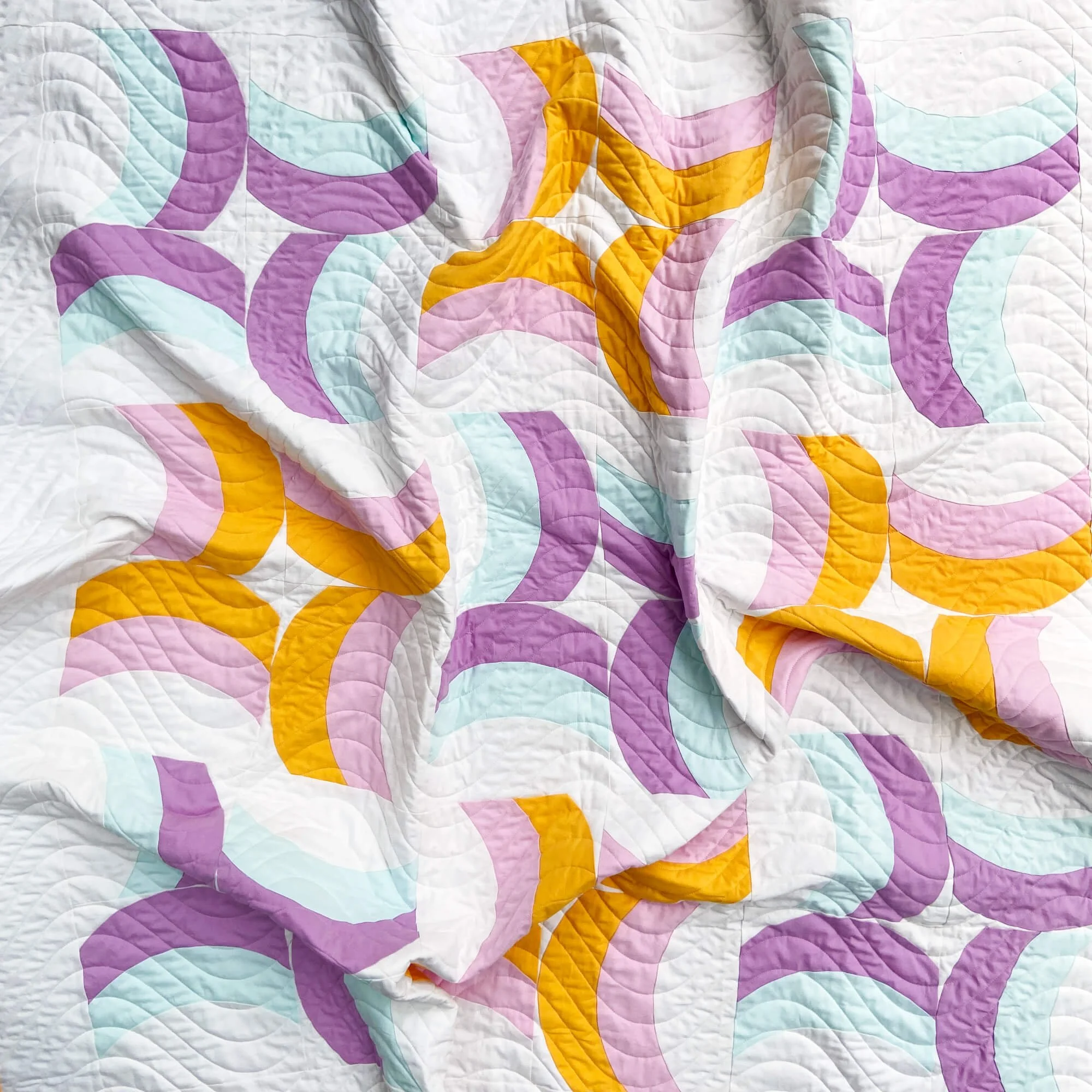 Wave Quilt Pattern — Megan Collins Quilt Design