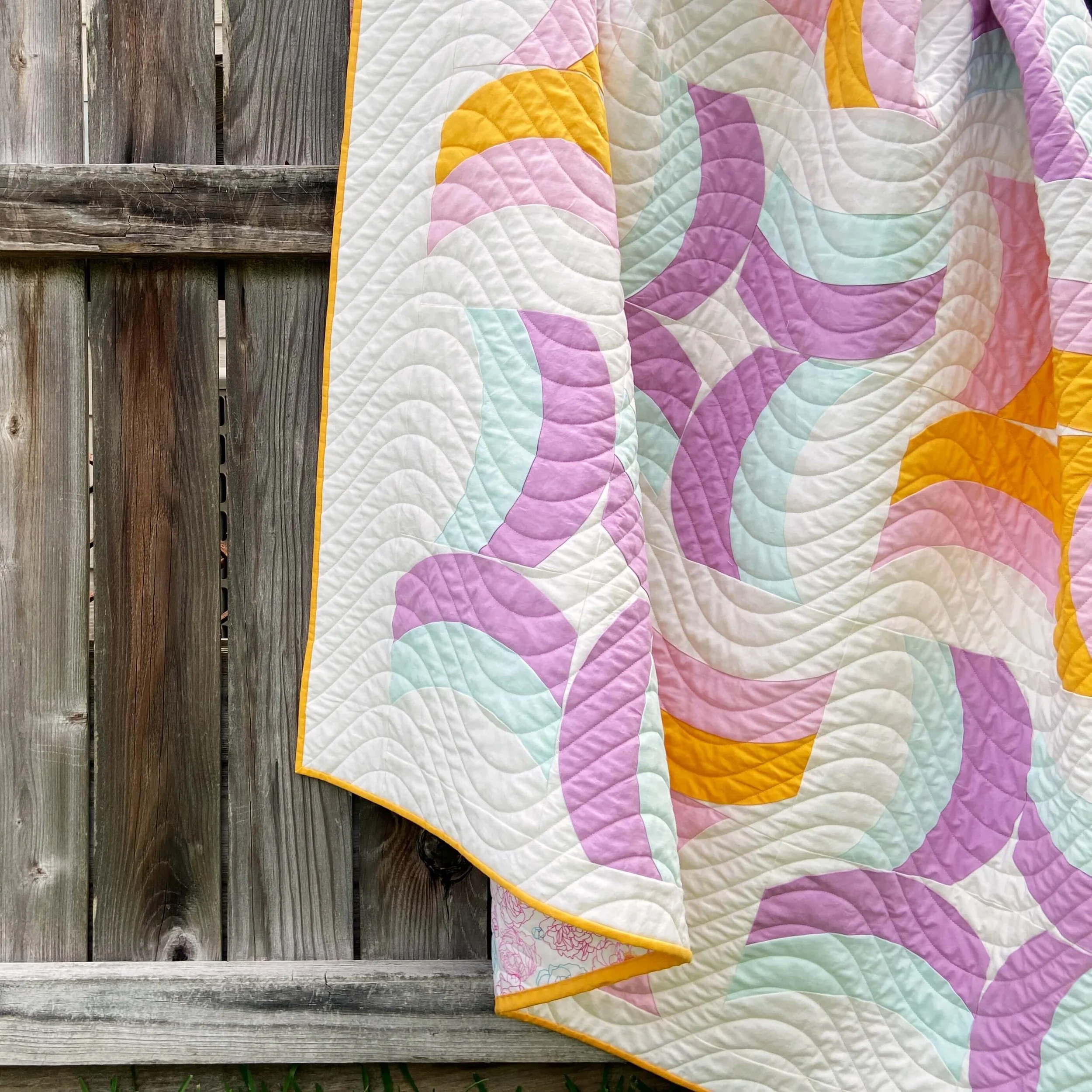 Wave Quilt Pattern — Megan Collins Quilt Design