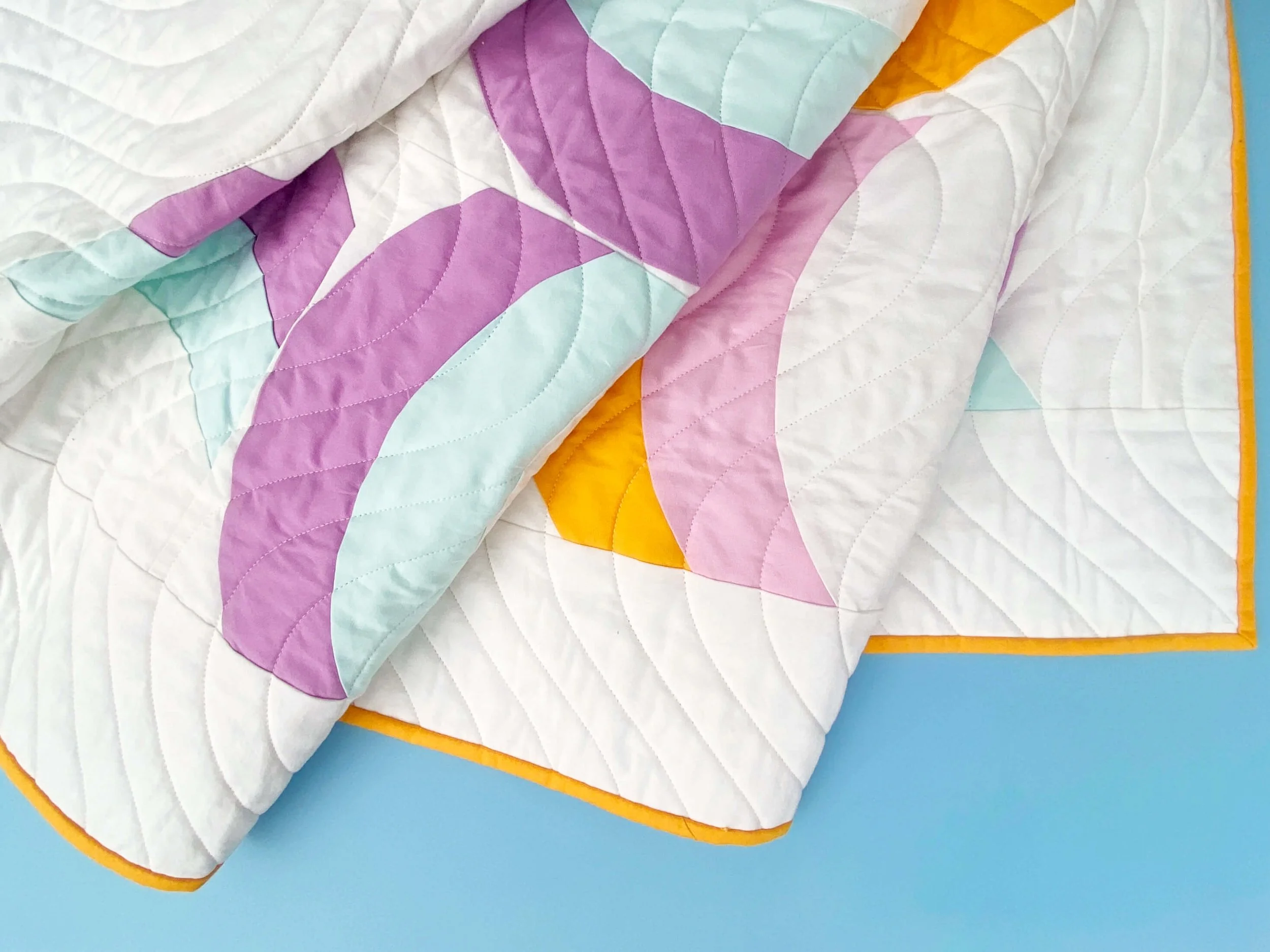 Wave Quilt Pattern — Megan Collins Quilt Design