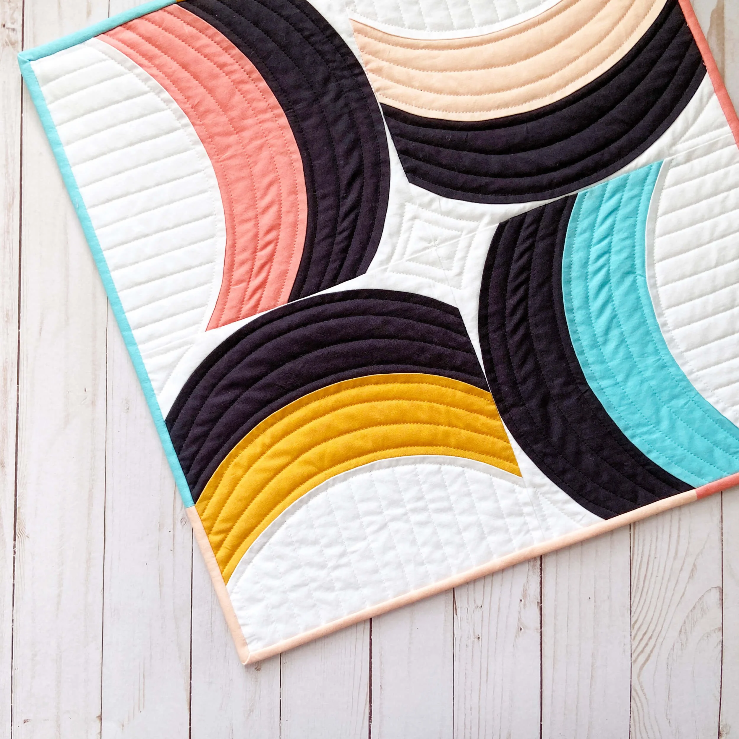 Wave Mini Quilt Pattern — Megan Collins Quilt Design