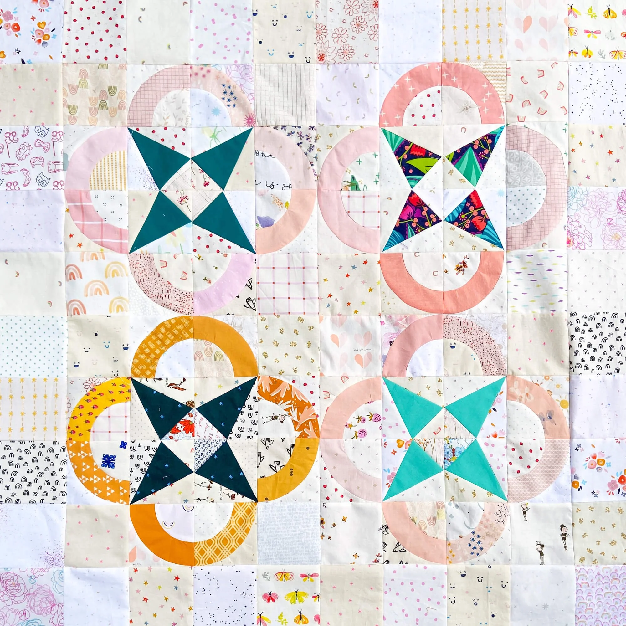Making the Where Flowers Bloom Quilt — Megan Collins Quilt Design