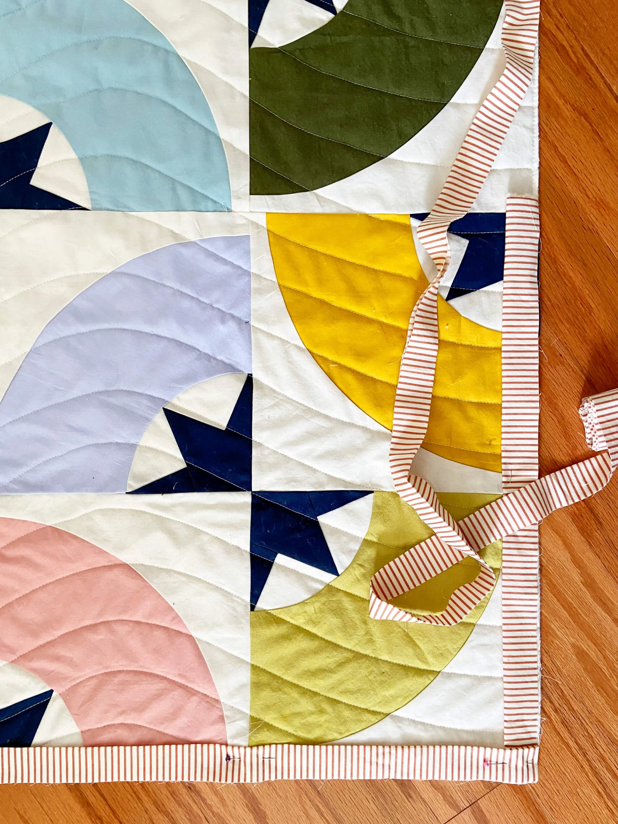 How to Quilt Wavy Lines — Megan Collins Quilt Design