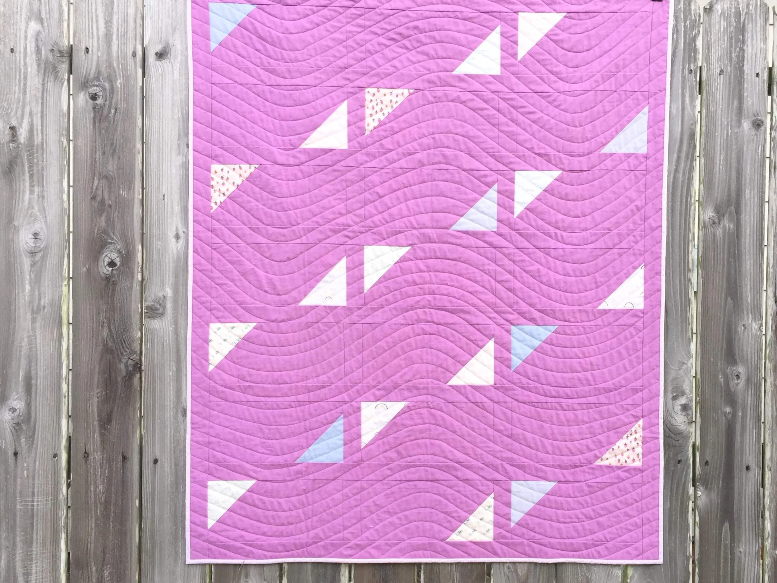 How to Quilt Wavy Lines — Megan Collins Quilt Design