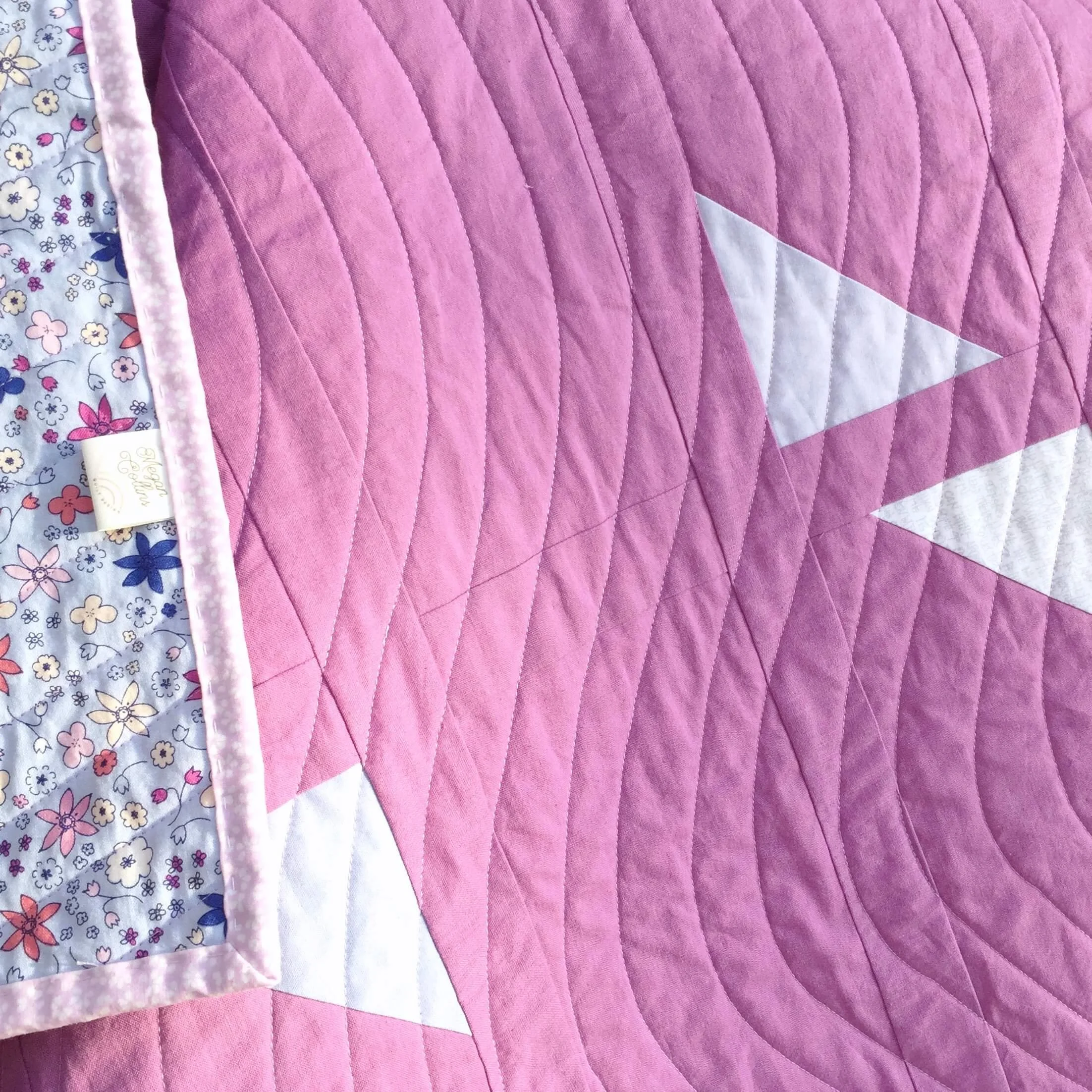 How to Quilt Wavy Lines — Megan Collins Quilt Design