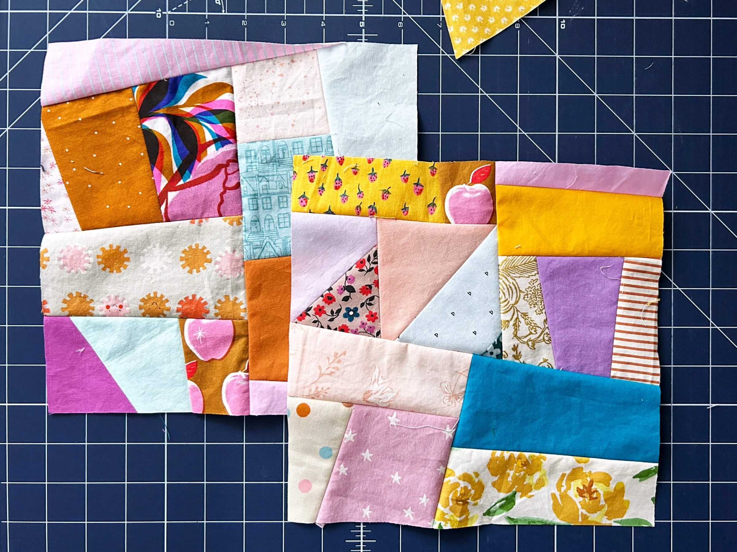 How to Use Odd Shaped Scraps — Megan Collins Quilt Design