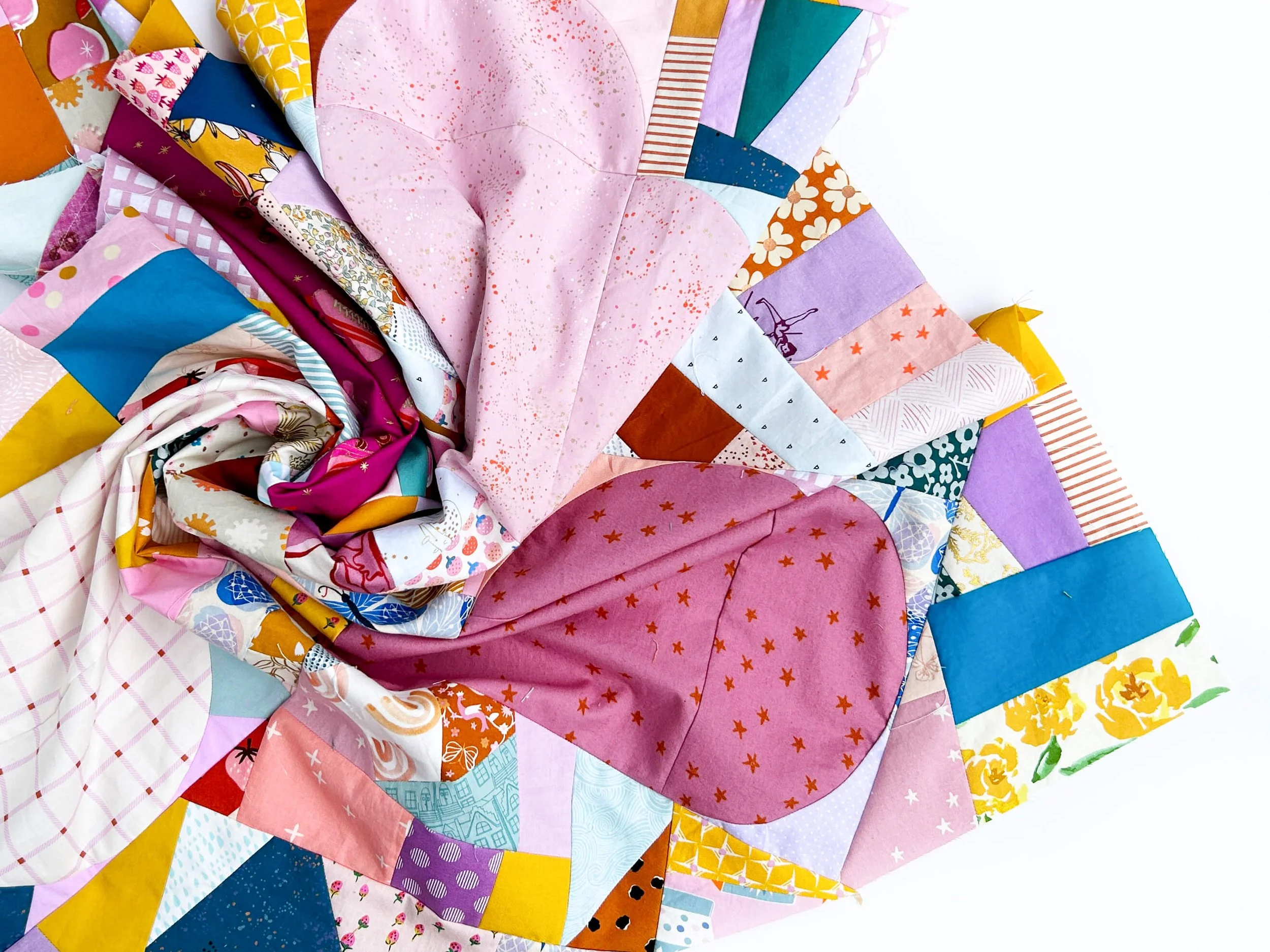 How to Use Odd Shaped Scraps — Megan Collins Quilt Design