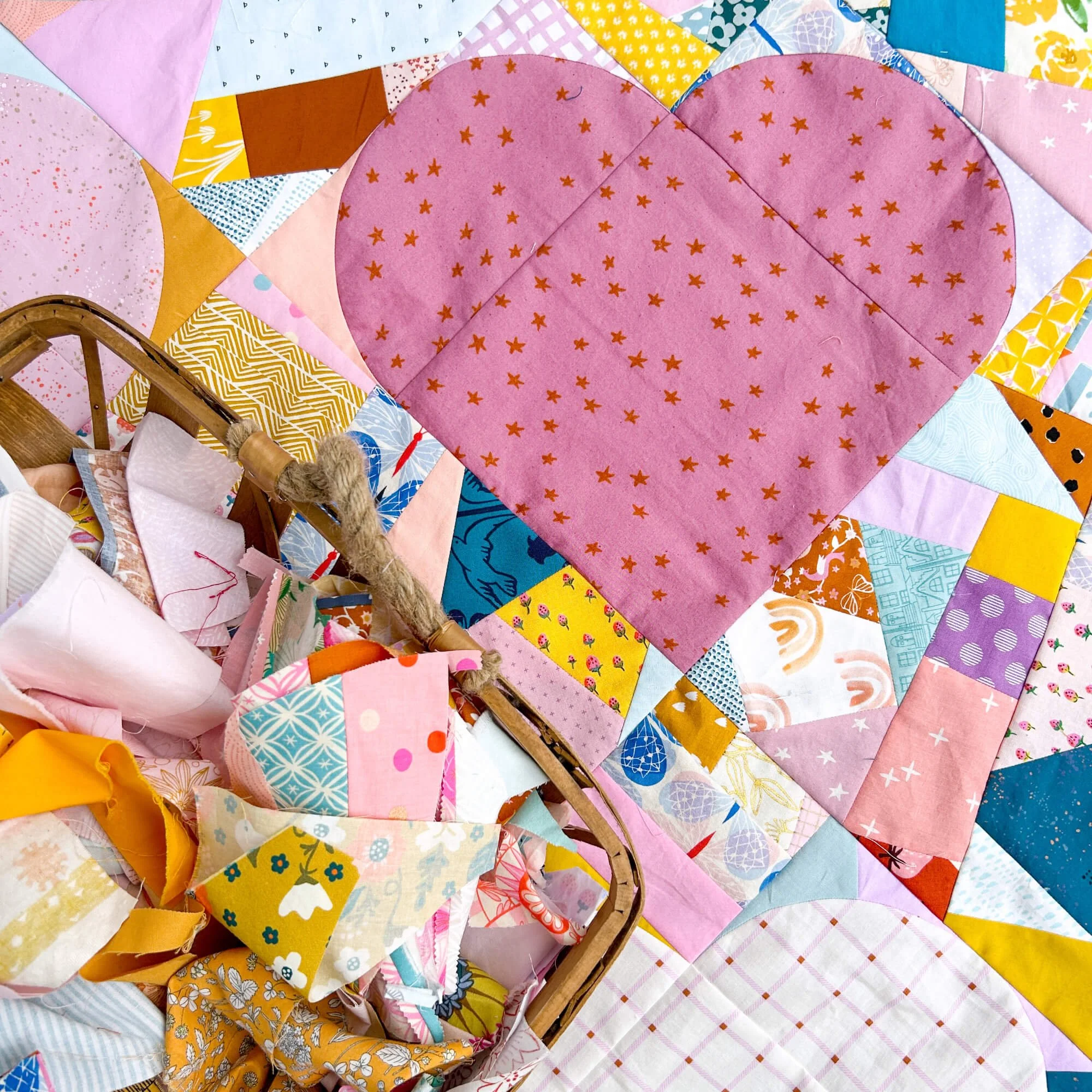 How to Use Odd Shaped Scraps — Megan Collins Quilt Design