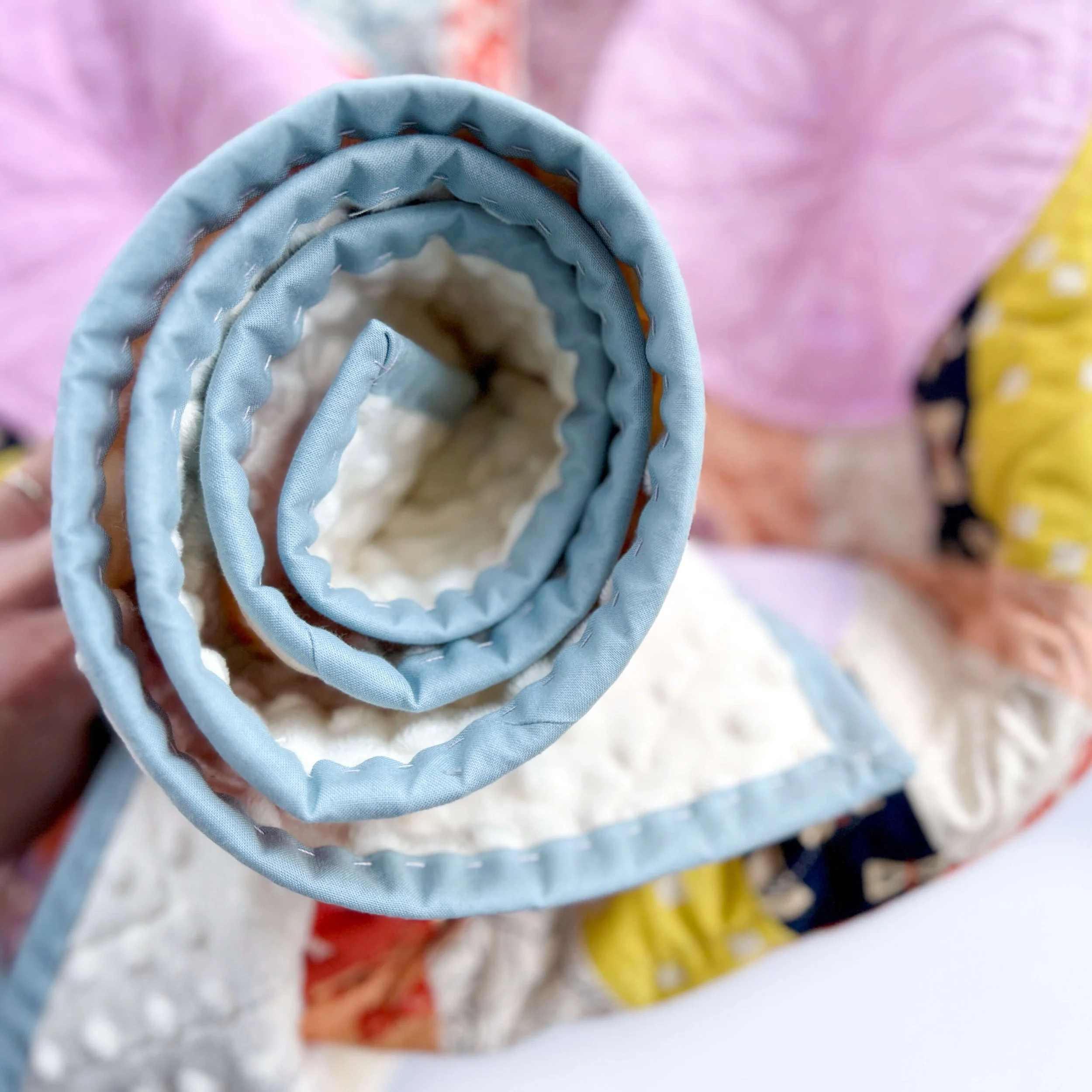 Binding a Quilt — Megan Collins