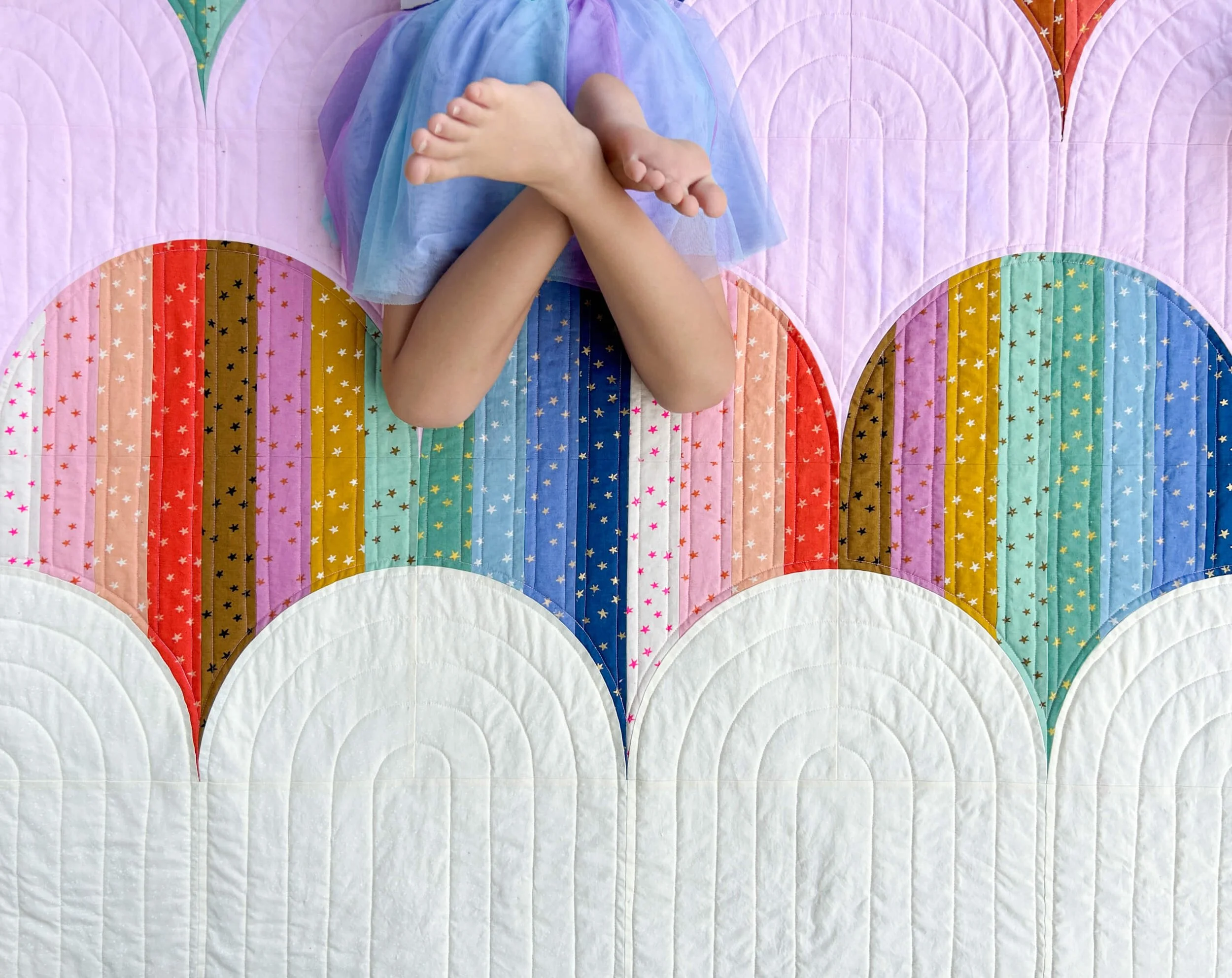 When It Rains, Look for Rainbows — Megan Collins Quilt Design