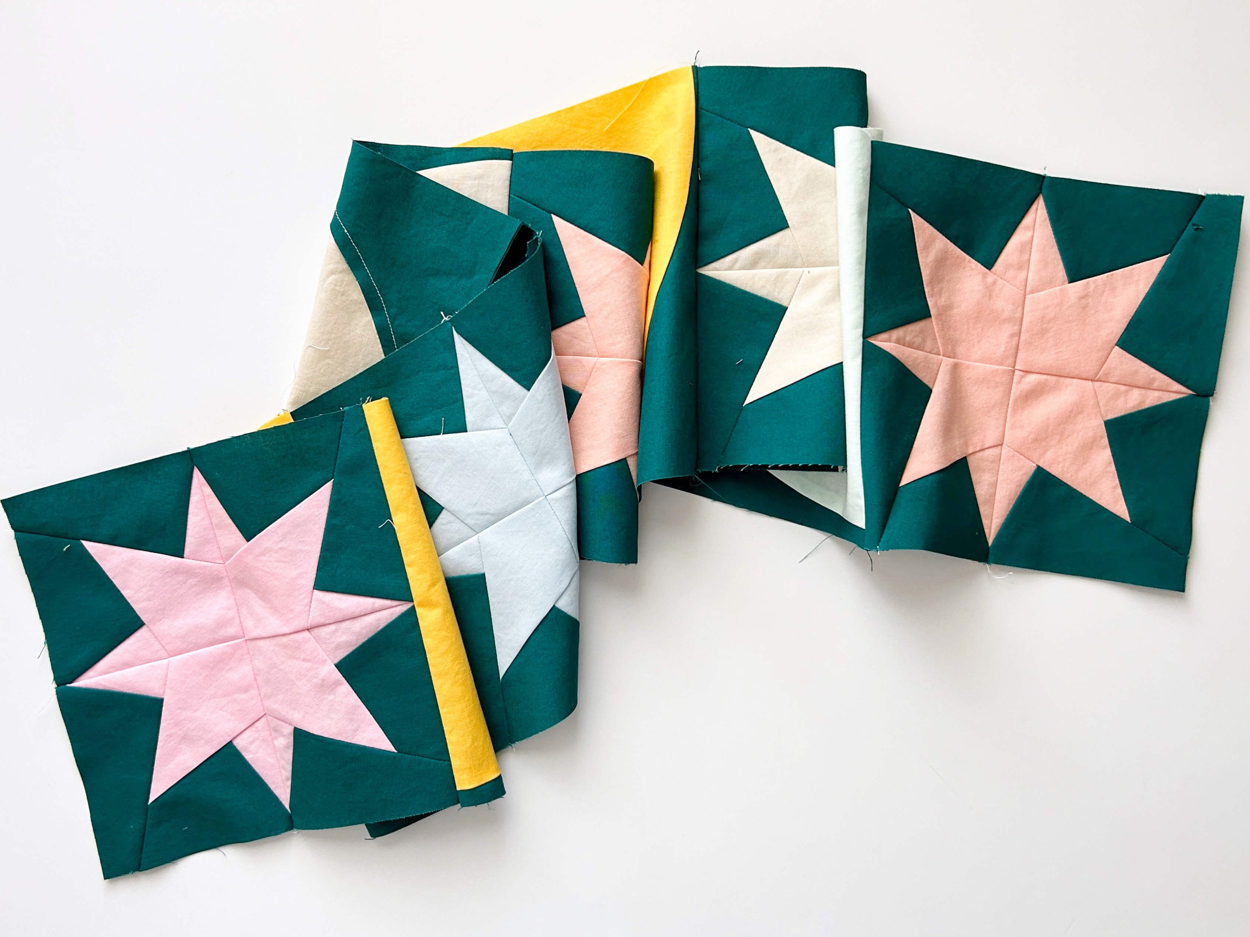 The Spark Quilt: A Burst of Color and Curves — Megan Collins Quilt Design