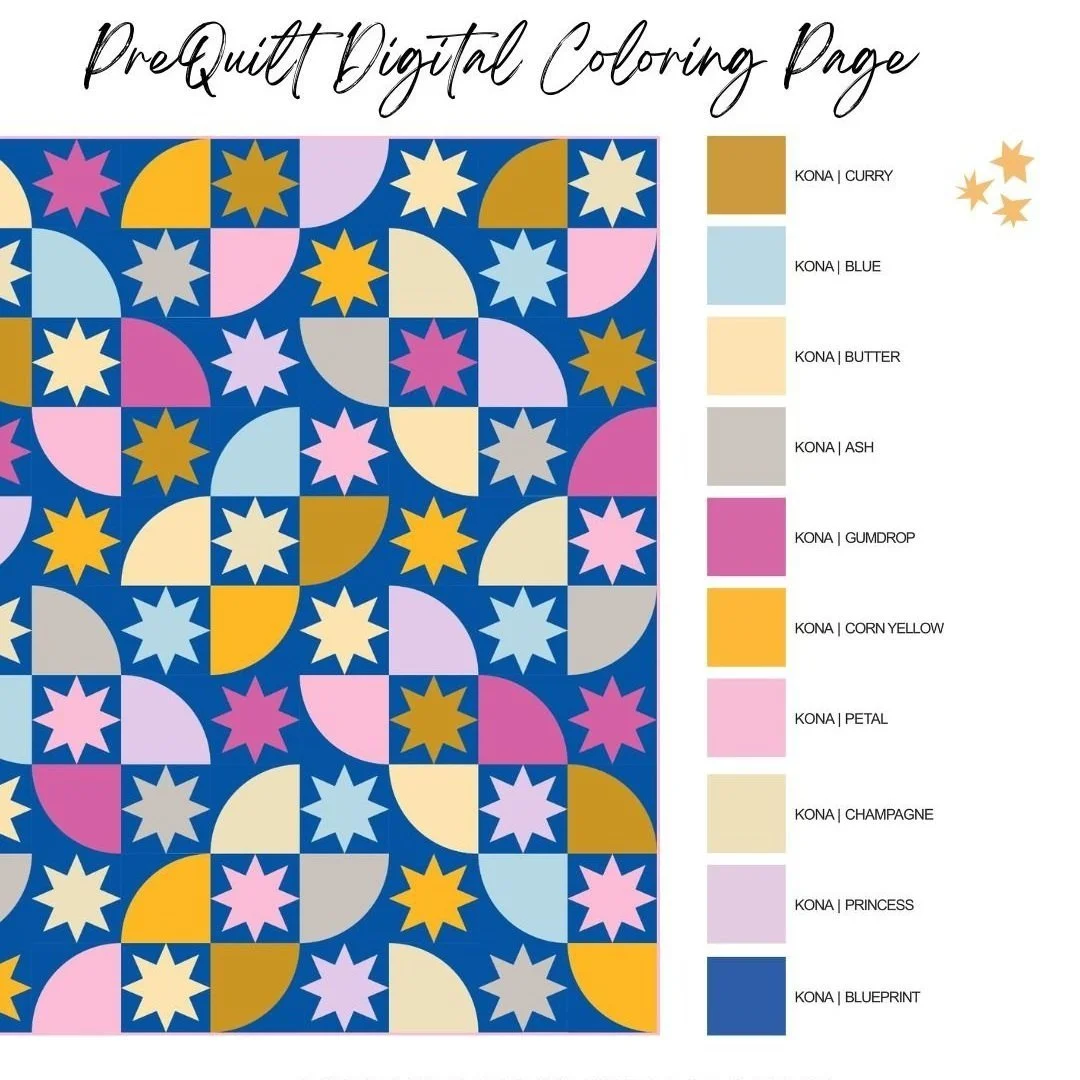 The Spark Quilt: A Burst of Color and Curves — Megan Collins Quilt Design