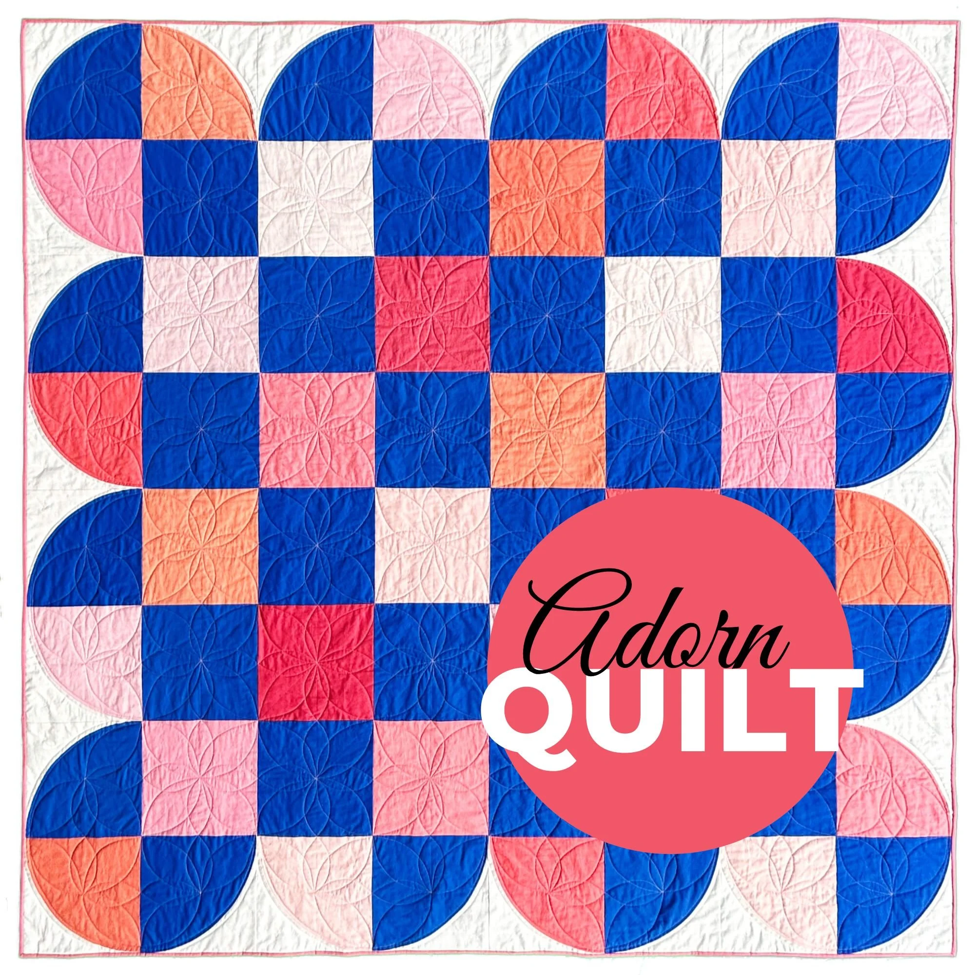 The Spark Quilt: A Burst of Color and Curves — Megan Collins Quilt Design