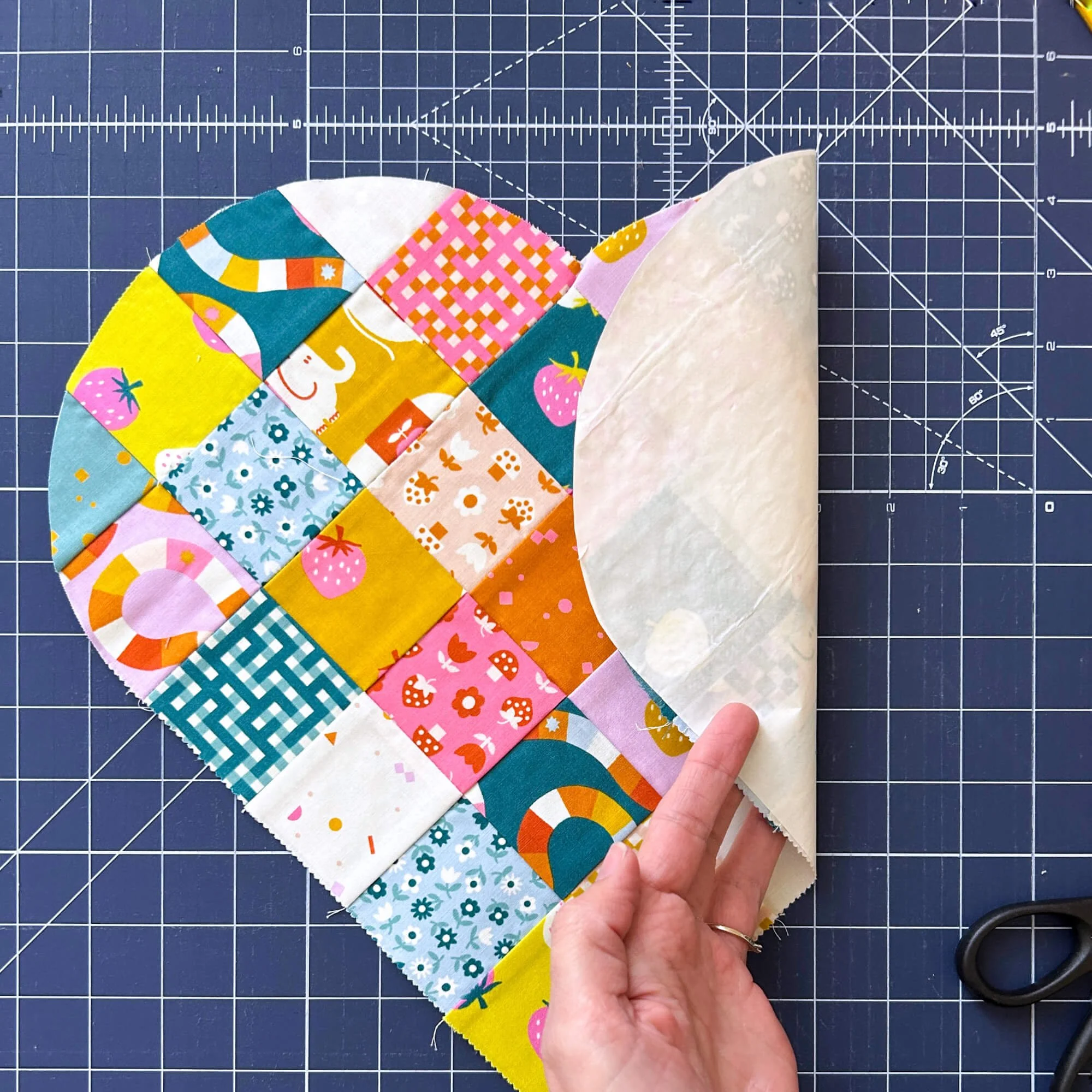 Patchwork Hearts : A Love and Stitches Quilt Tutorial — Megan Collins ...