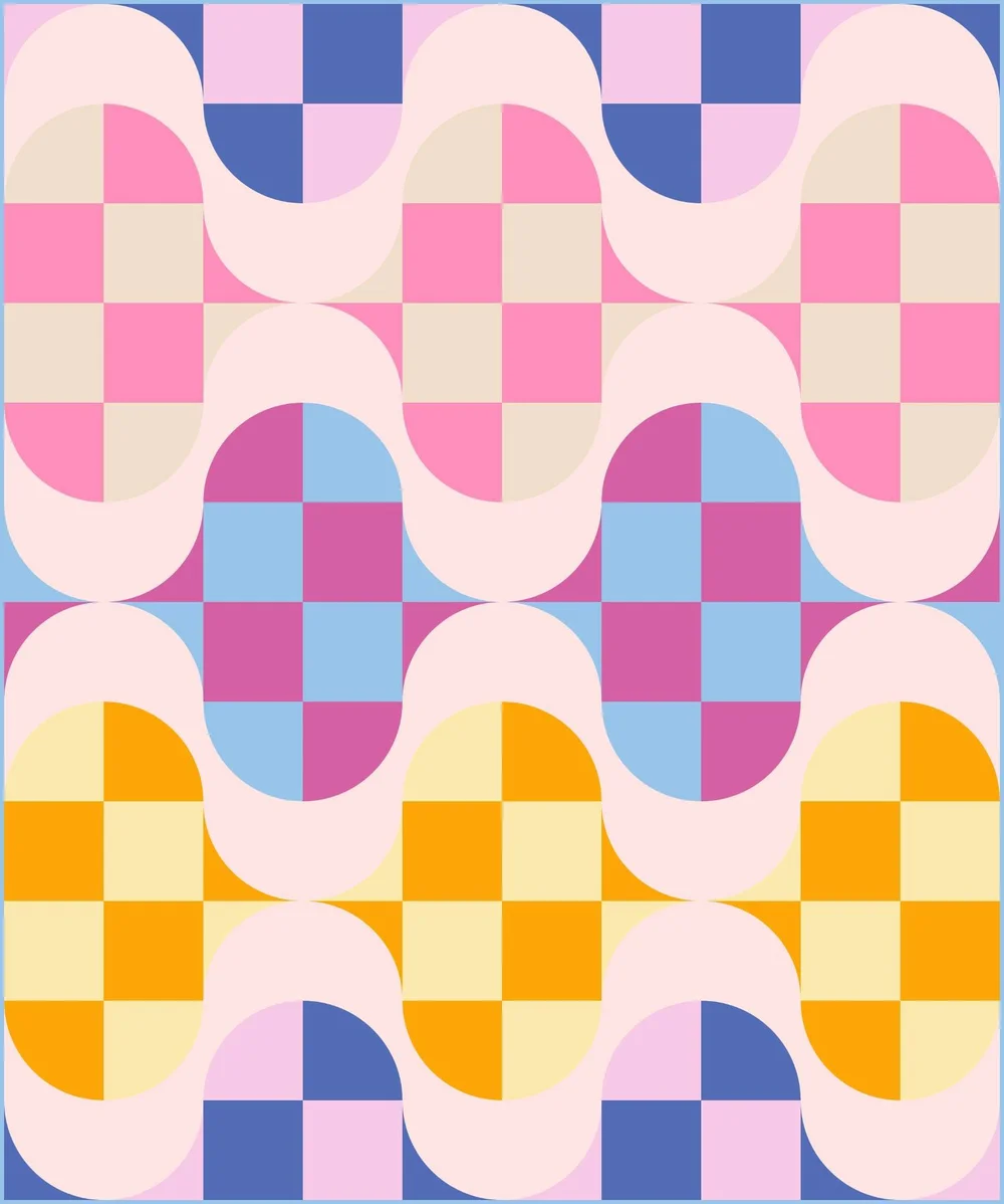 Making Waves with Color + Curves — Megan Collins Quilt Design
