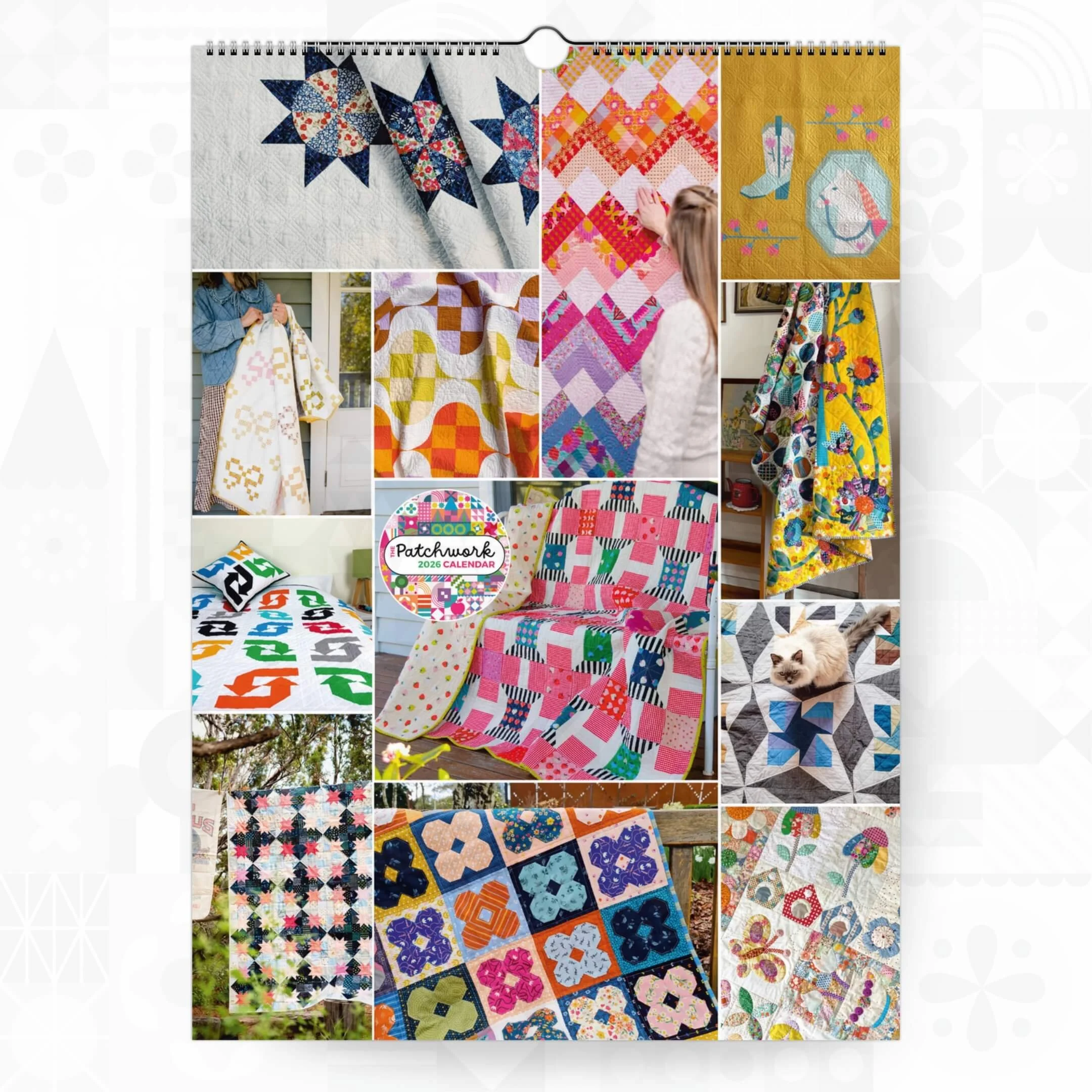 Introducing the 2026 Patchwork Calendar — Megan Collins Quilt Design