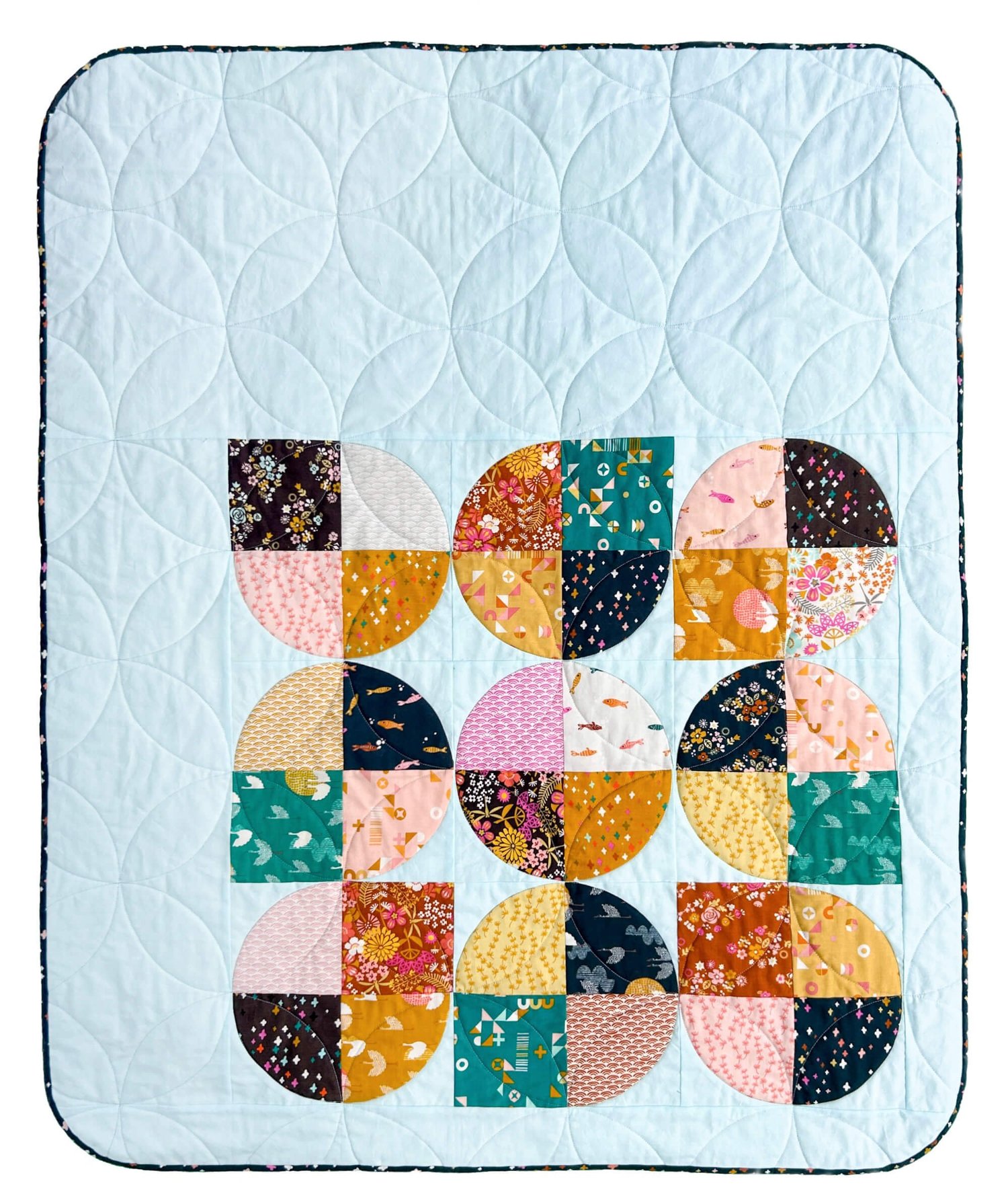 Gather Round Quilt Tutorial — Megan Collins Quilt Design