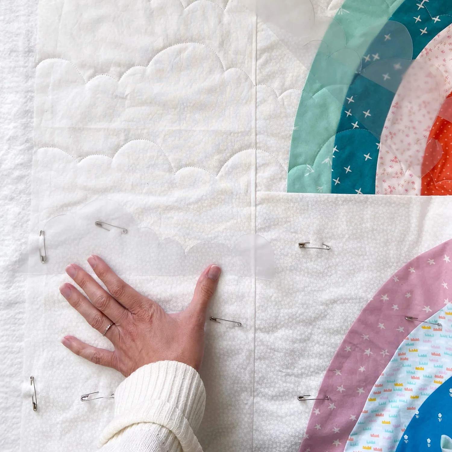 Cloud Quilt Templates for Free Motion Quilting — Megan Collins Quilt Design