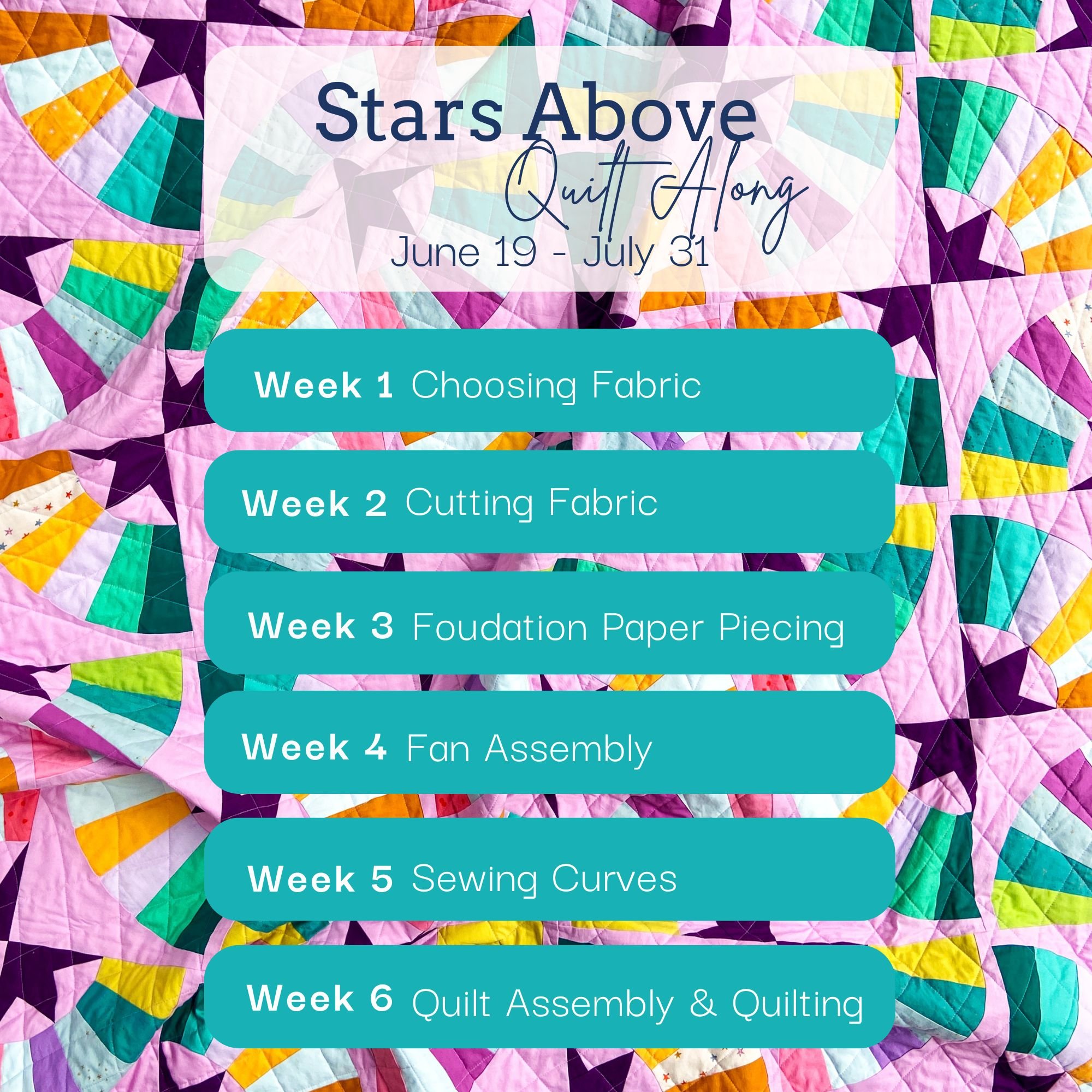 Welcome to the Stars Above Quilt Along — Megan Collins Quilt Design