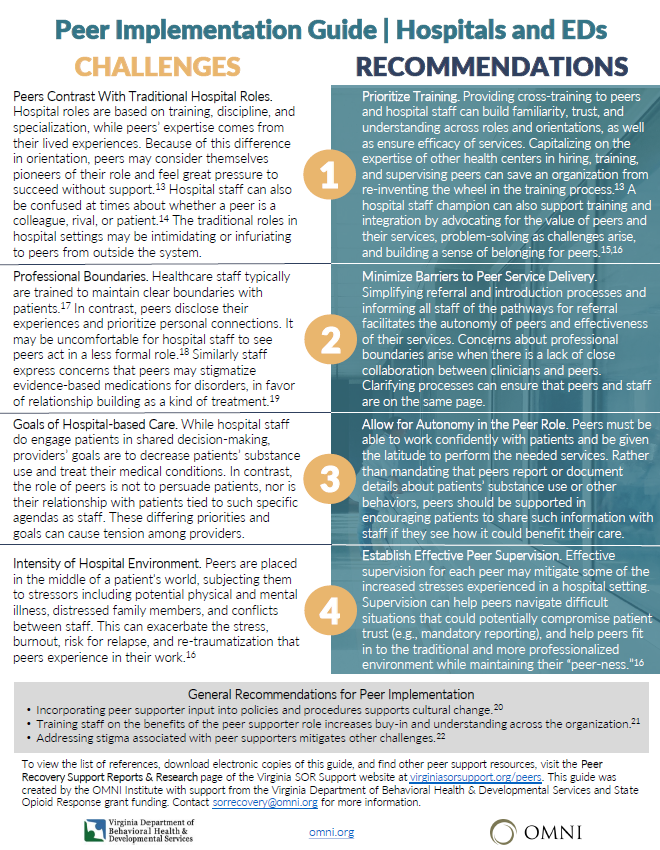 Recovery Resources — Virginia SOR Support