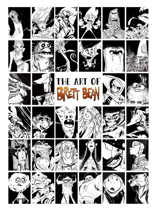 MONSTER EDITION! of The Art of Brett Bean - 2019 Art Book — Brett Bean
