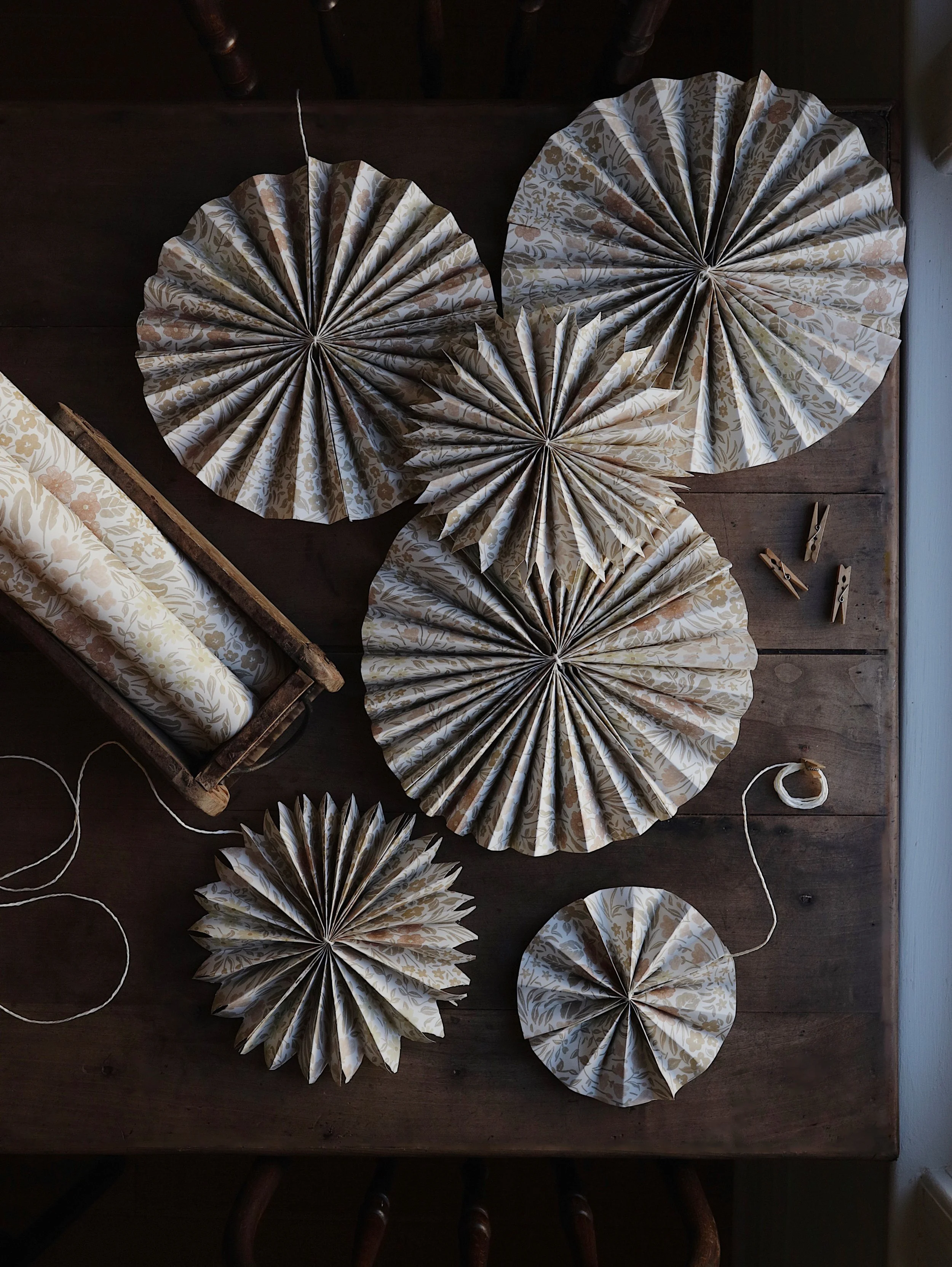 Upcycled Paper Stars — simply living well
